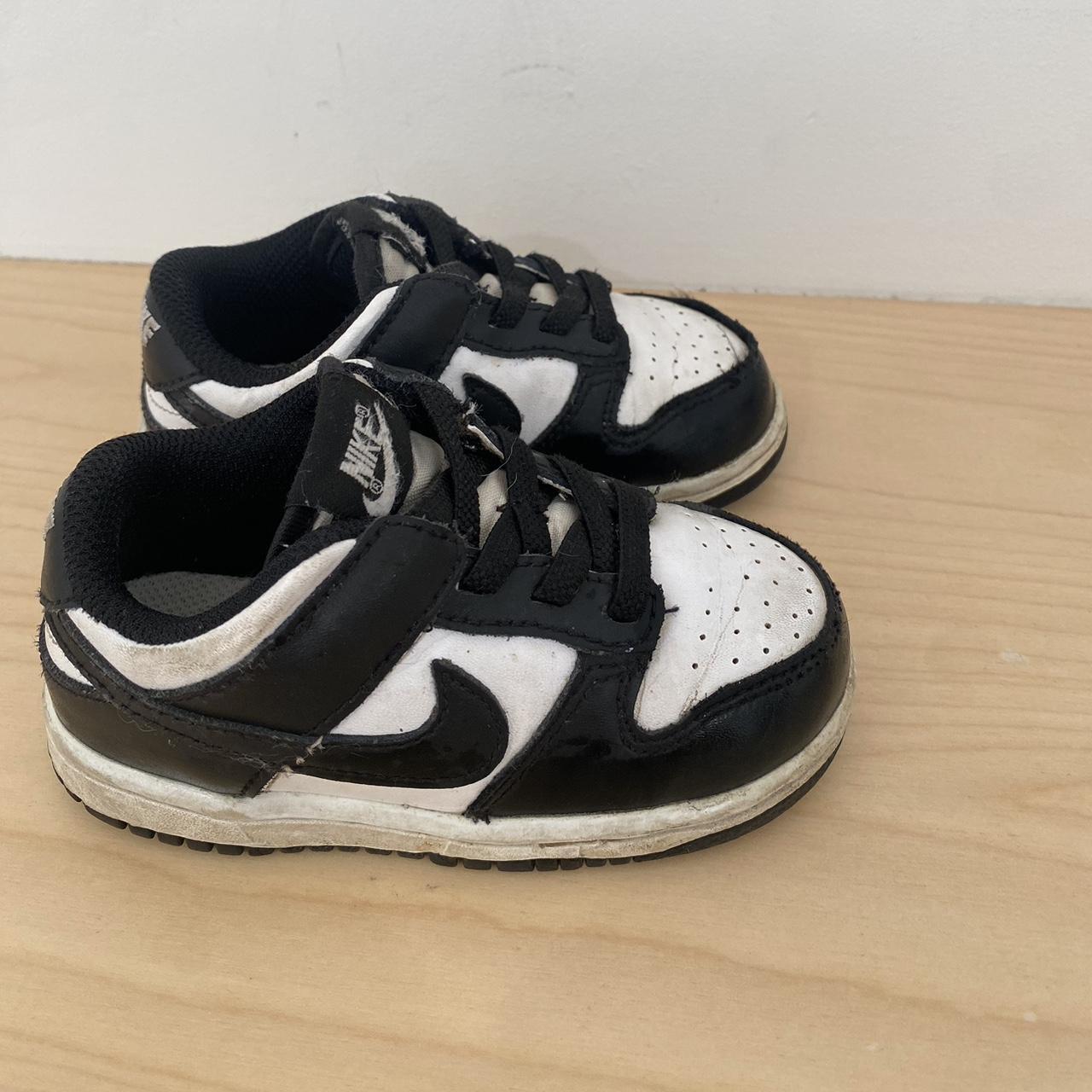 Toddler Nike Pandas size US 7C | Depop