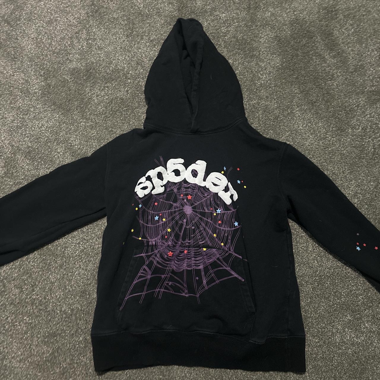 small sp5der hoodie - Depop