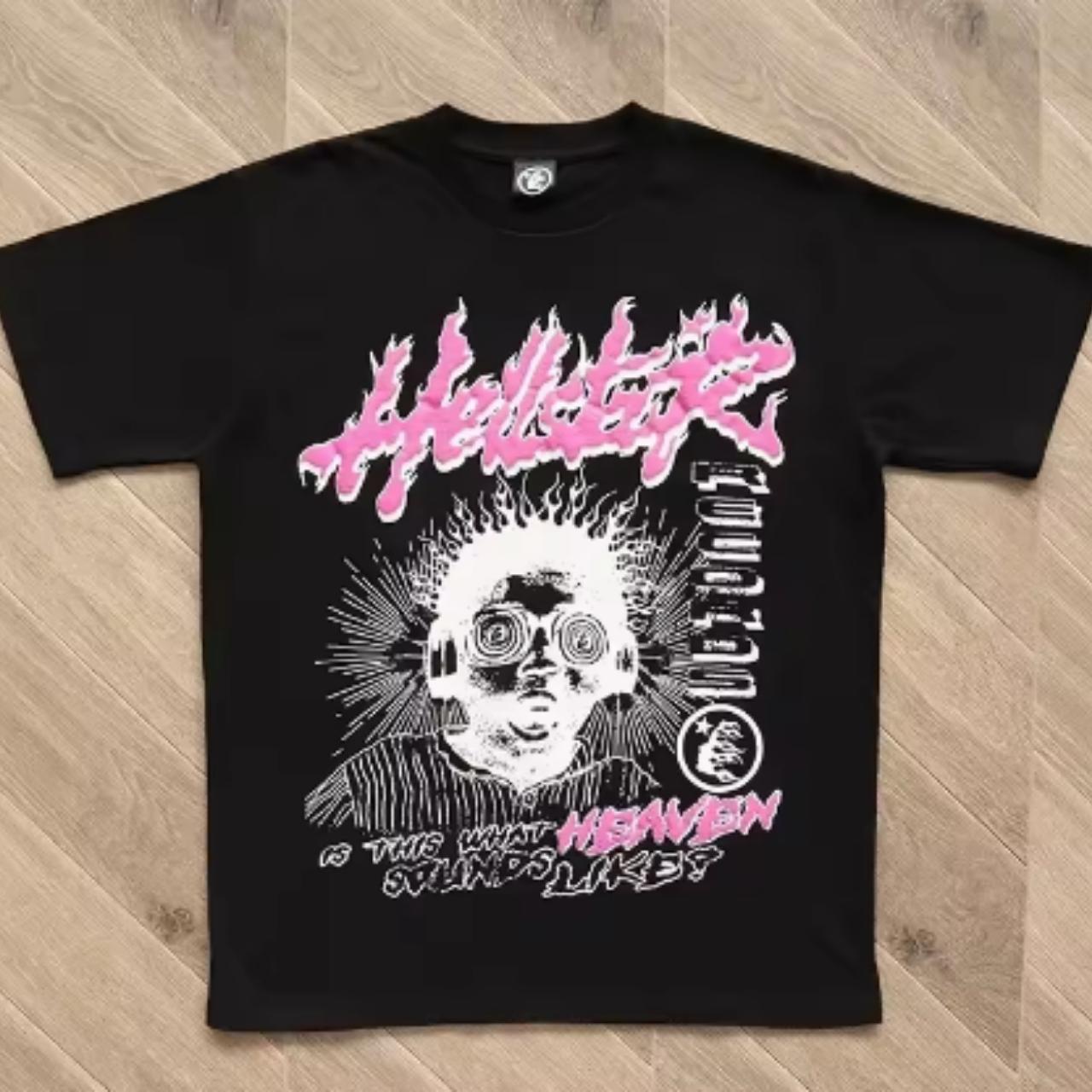 small hellstar, shirt lightly worn - Depop