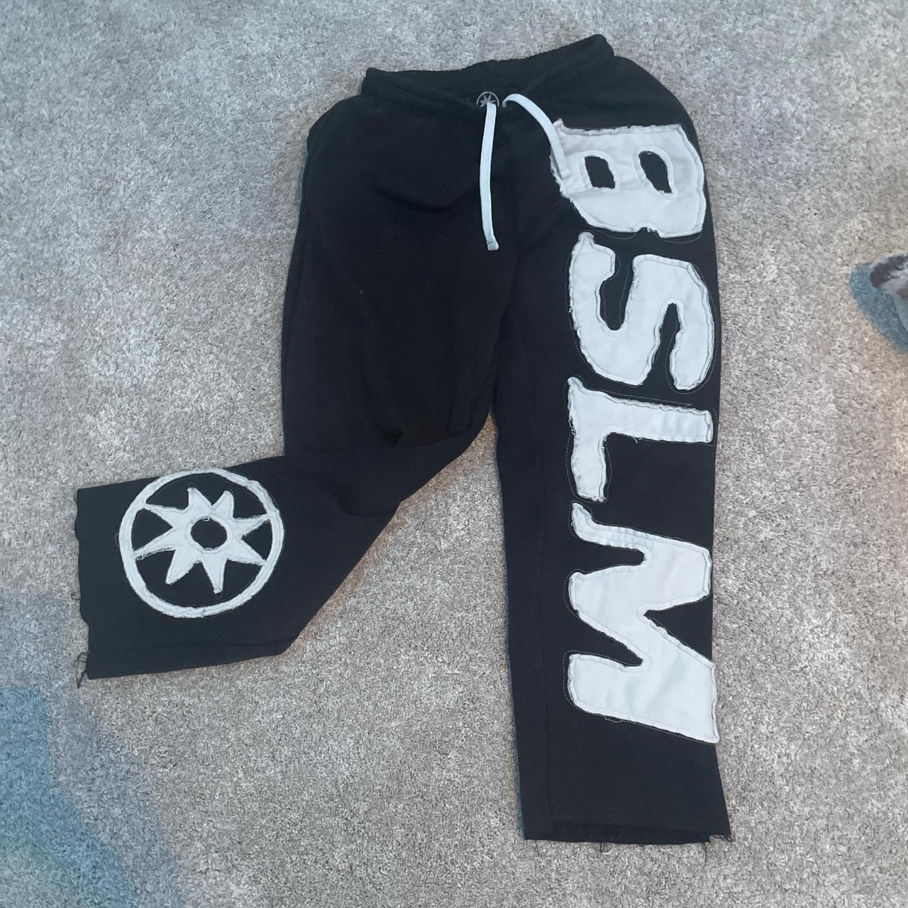 bslm sweatpants. Medium size very thick and good... - Depop