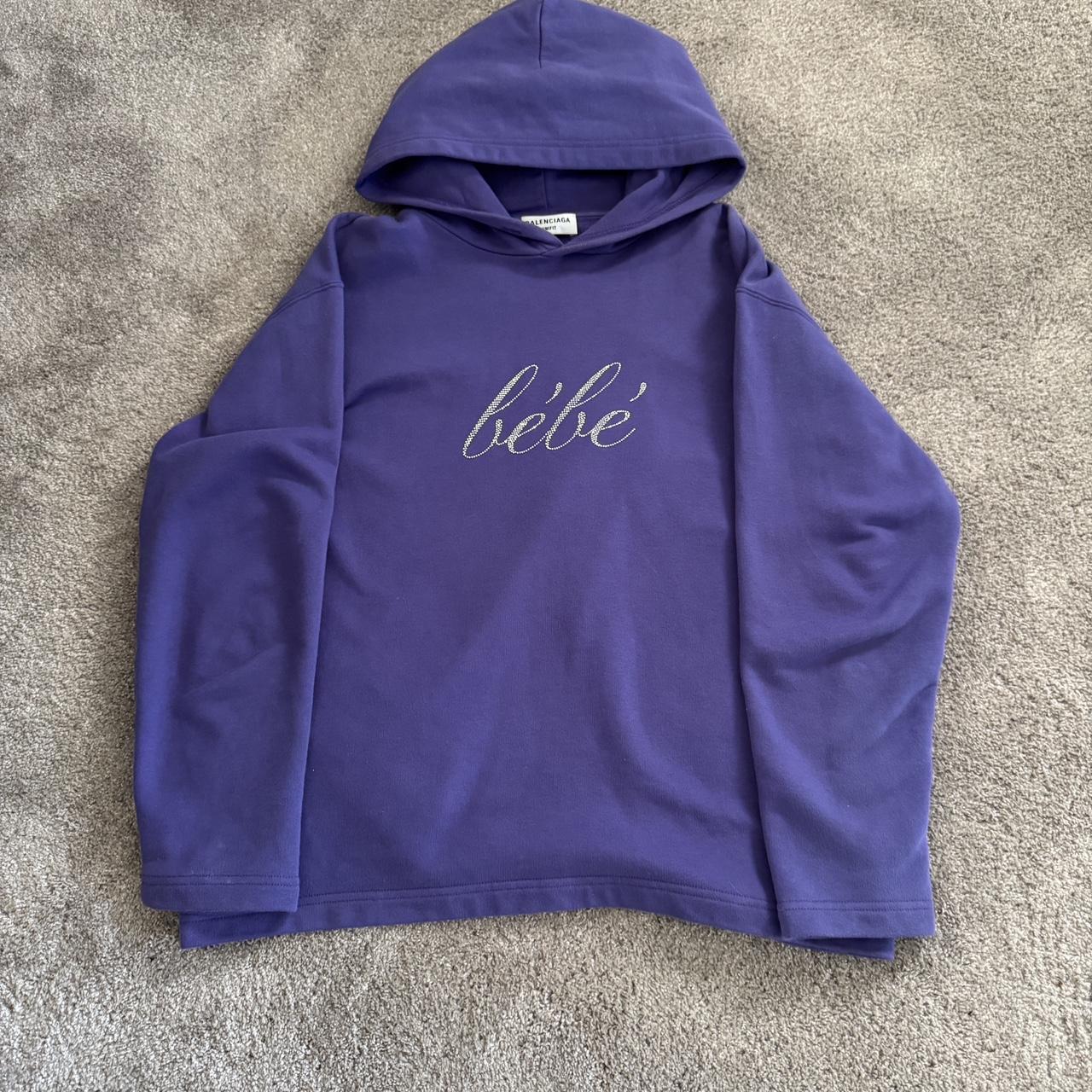 Balenciaga bebe hoodie -worn once, has OG... | Depop