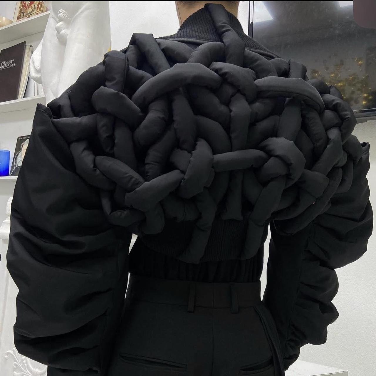 Very Rare Figi studios Cropped Bomber Jacket with... | Depop