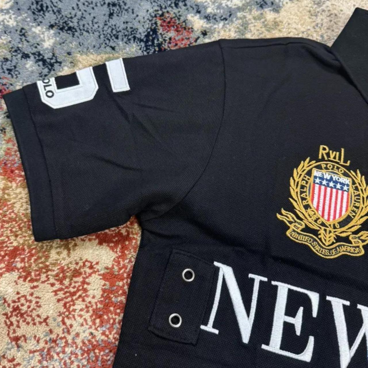 Chief Keef Ralph Lauren ‘New York’ Polo 5 Vintage... - Depop