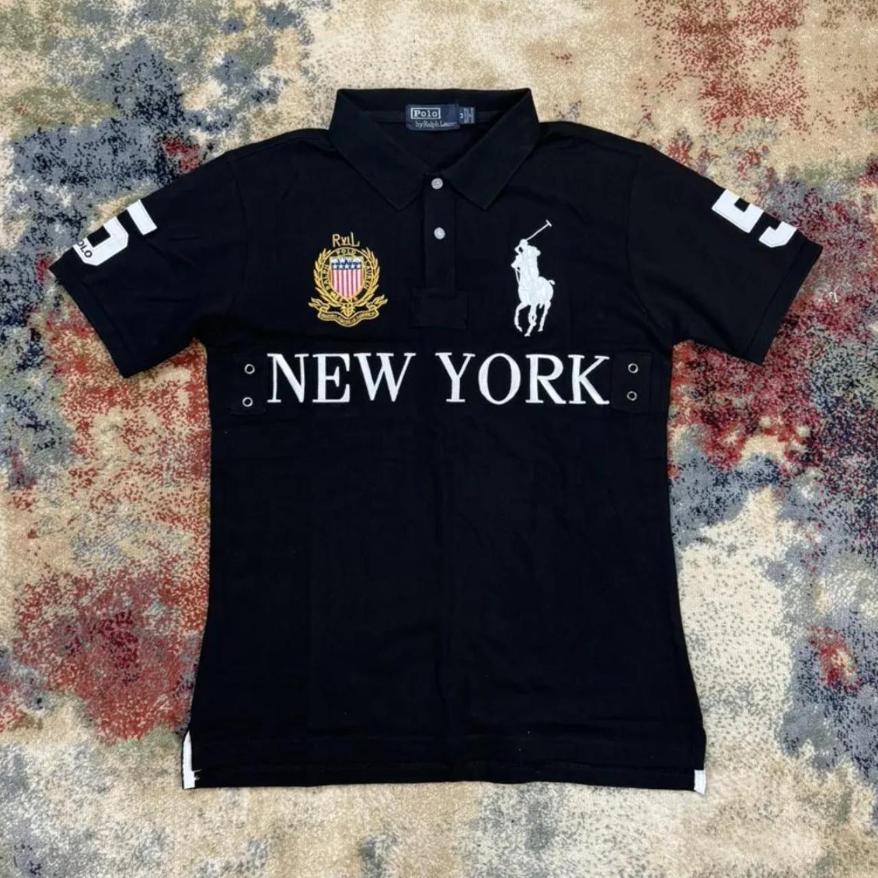 Chief Keef Ralph Lauren ‘New York’ Polo 5 Vintage... - Depop