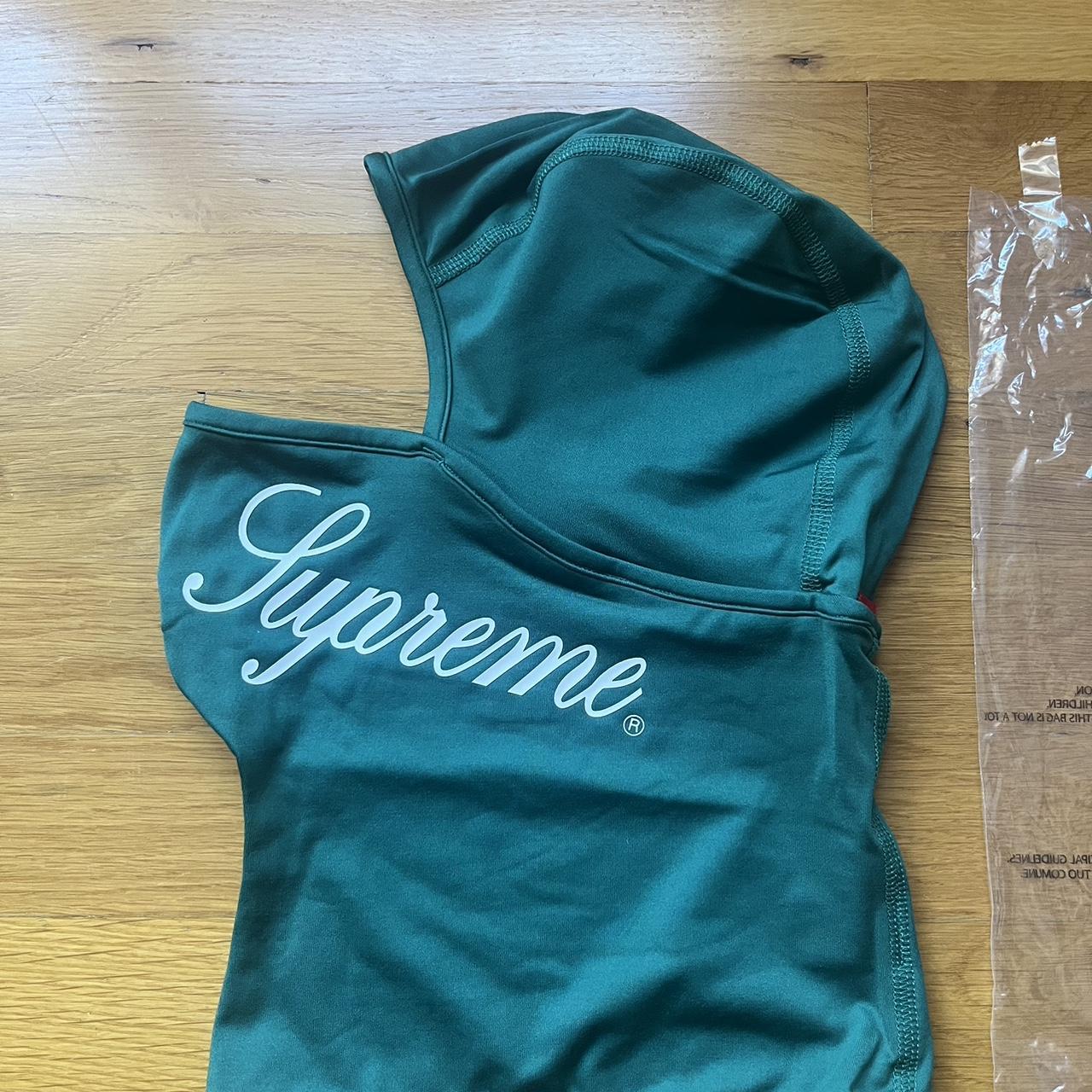 Supreme Balaclava Script Pine Brand new in... - Depop