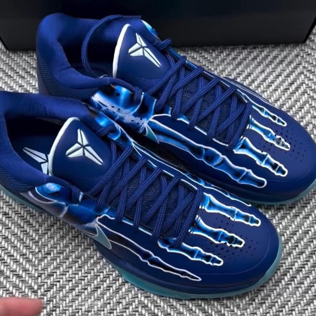 CASH APP ONLY Nike Kobe 5 Protro "Skeleton" trainers... - Depop