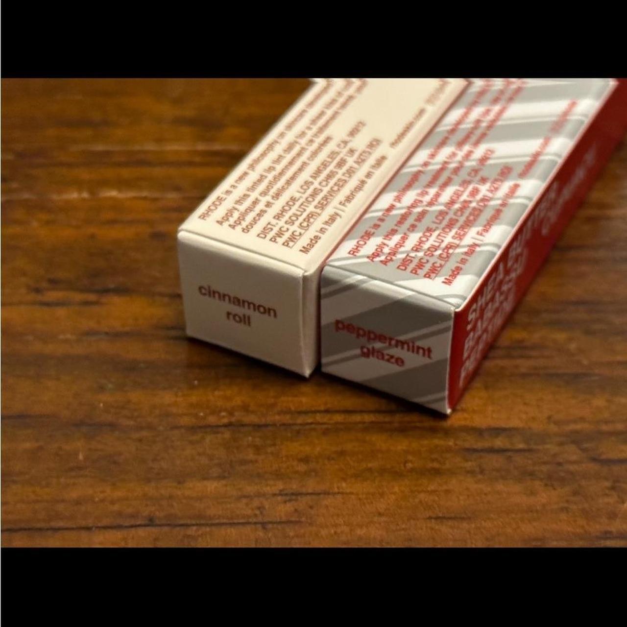 Rhode Cinnamon Roll Peppermint Glaze Duo Peptide Lip... | Depop