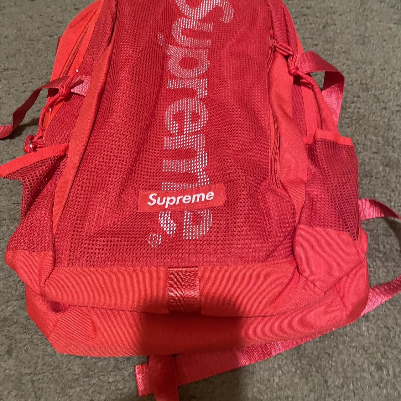 Brand new authentic supreme backpack with tags... | Depop