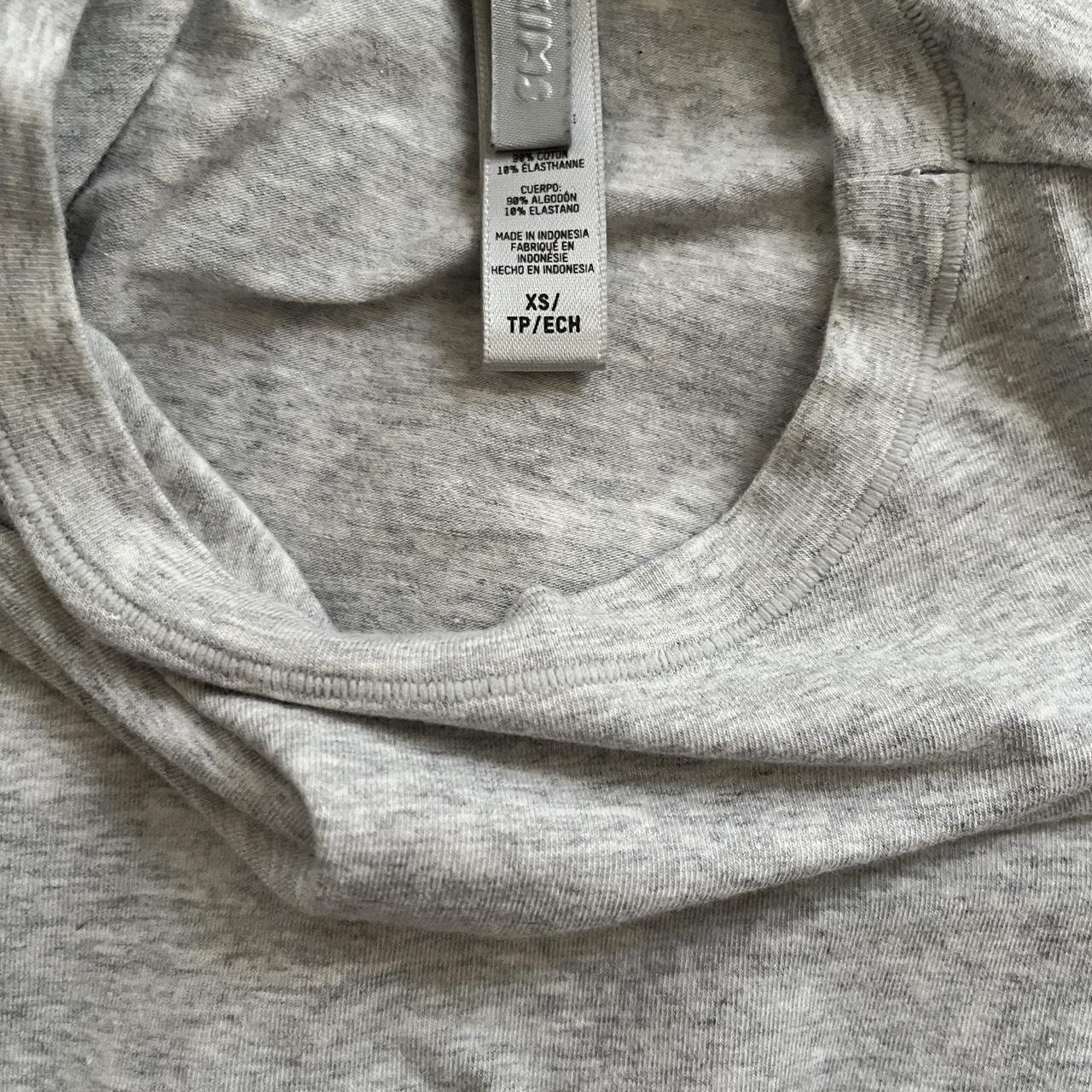 grey skims set both xs. only worn once. #skims #set... - Depop