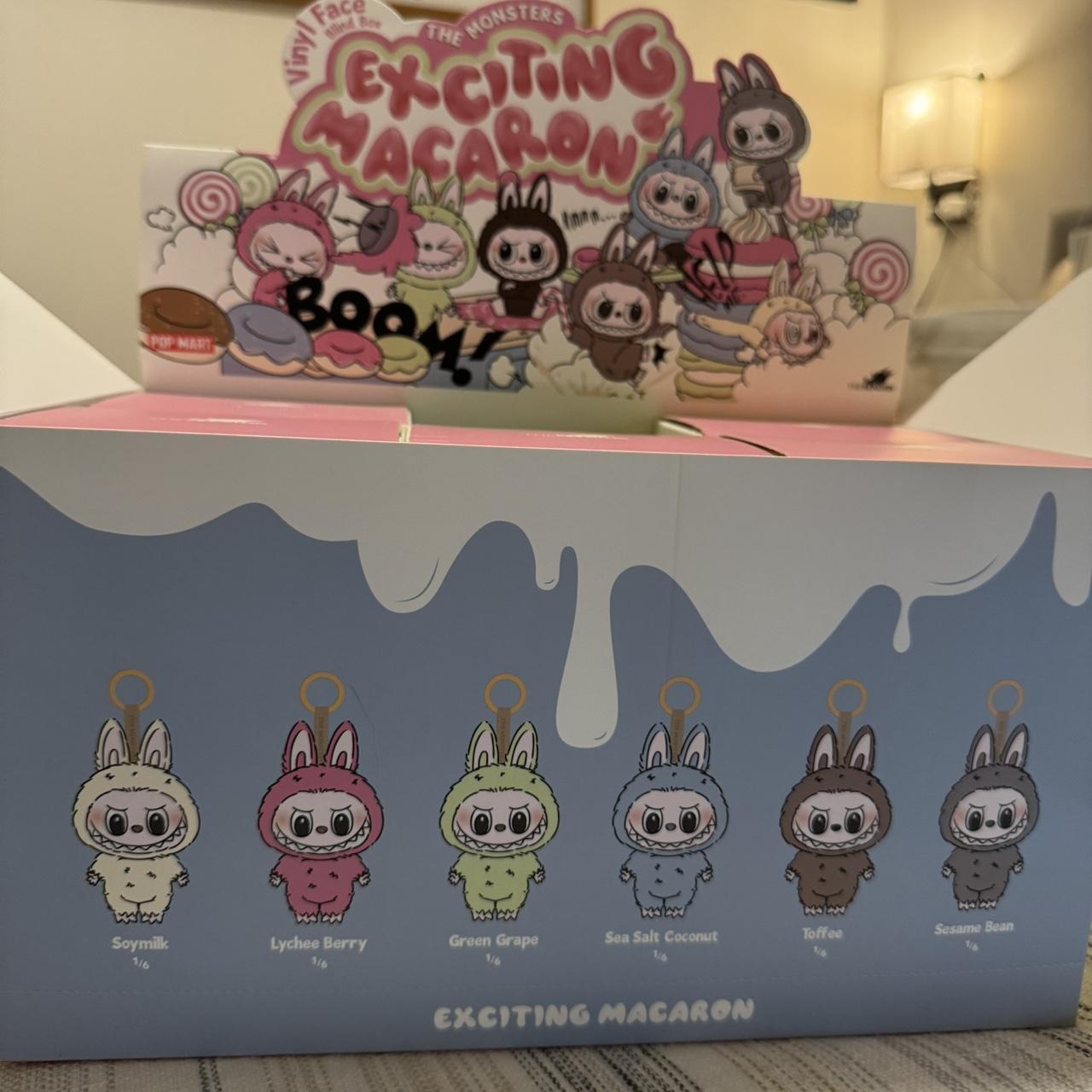 Labubu - The Monsters: Tasty Macarons Vinyl Plush... - Depop