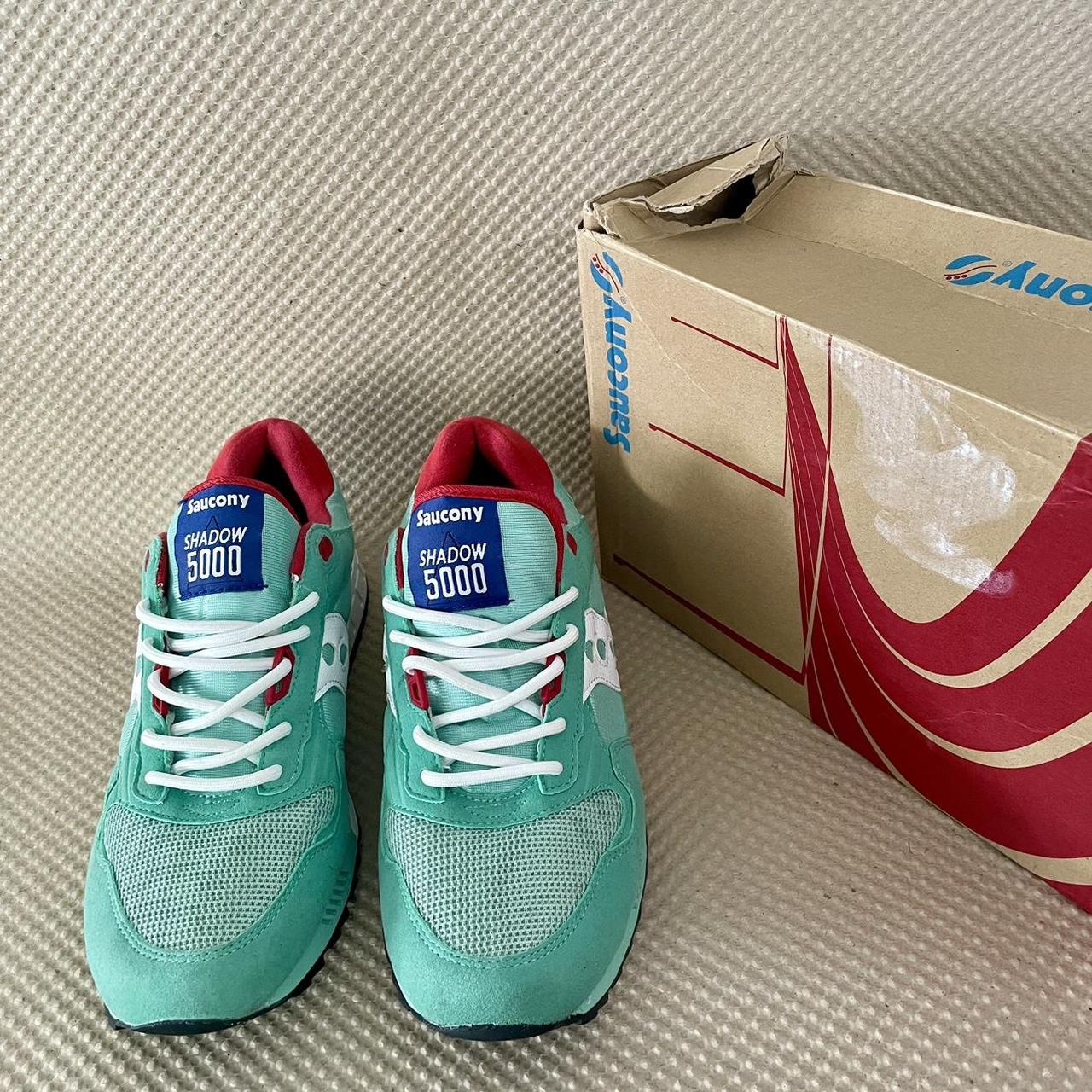 Saucony shadow Minty Fresh Men’s trainers 2014, size... - Depop