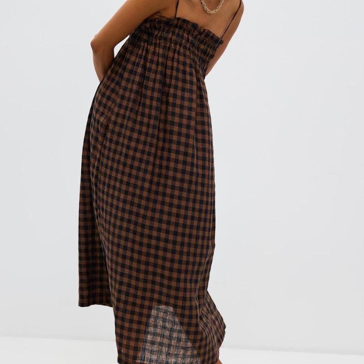 The Iconic Aere Linen Maxi Dress Size 8 (would fit... | Depop