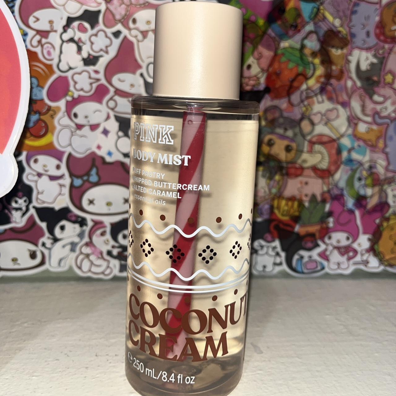 pink coconut cream holiday body mist. brand new,... | Depop