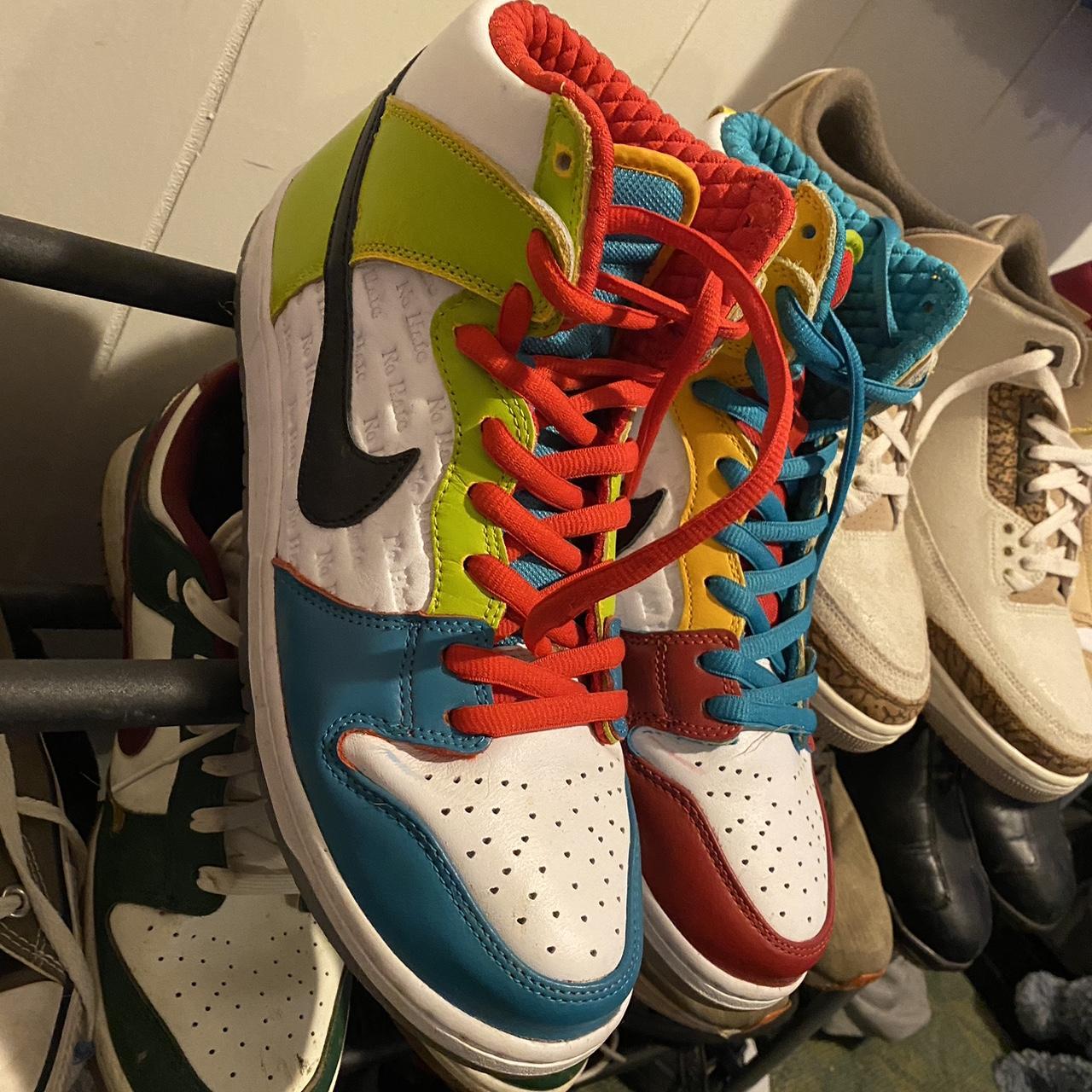 Nike SB dunk high pro froSkate Comes with all... - Depop