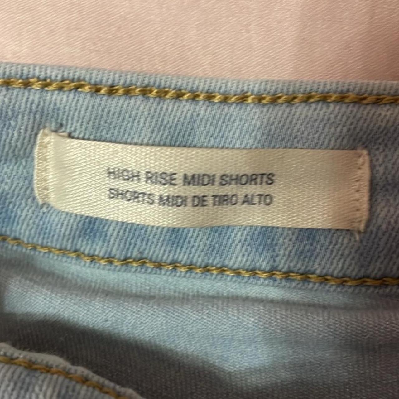 universal thread jean shorts super stretchy jegging... - Depop