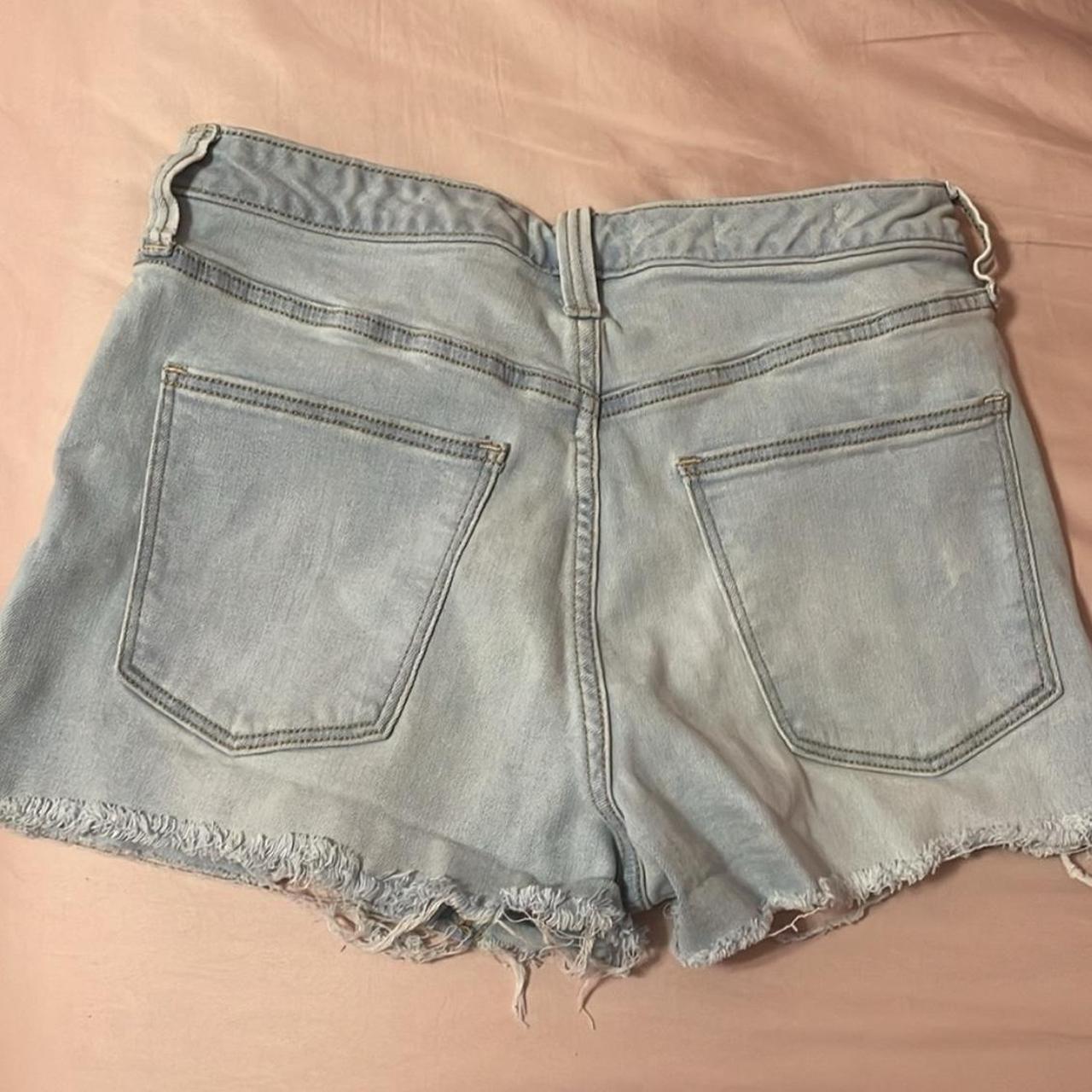 universal thread jean shorts super stretchy jegging... - Depop