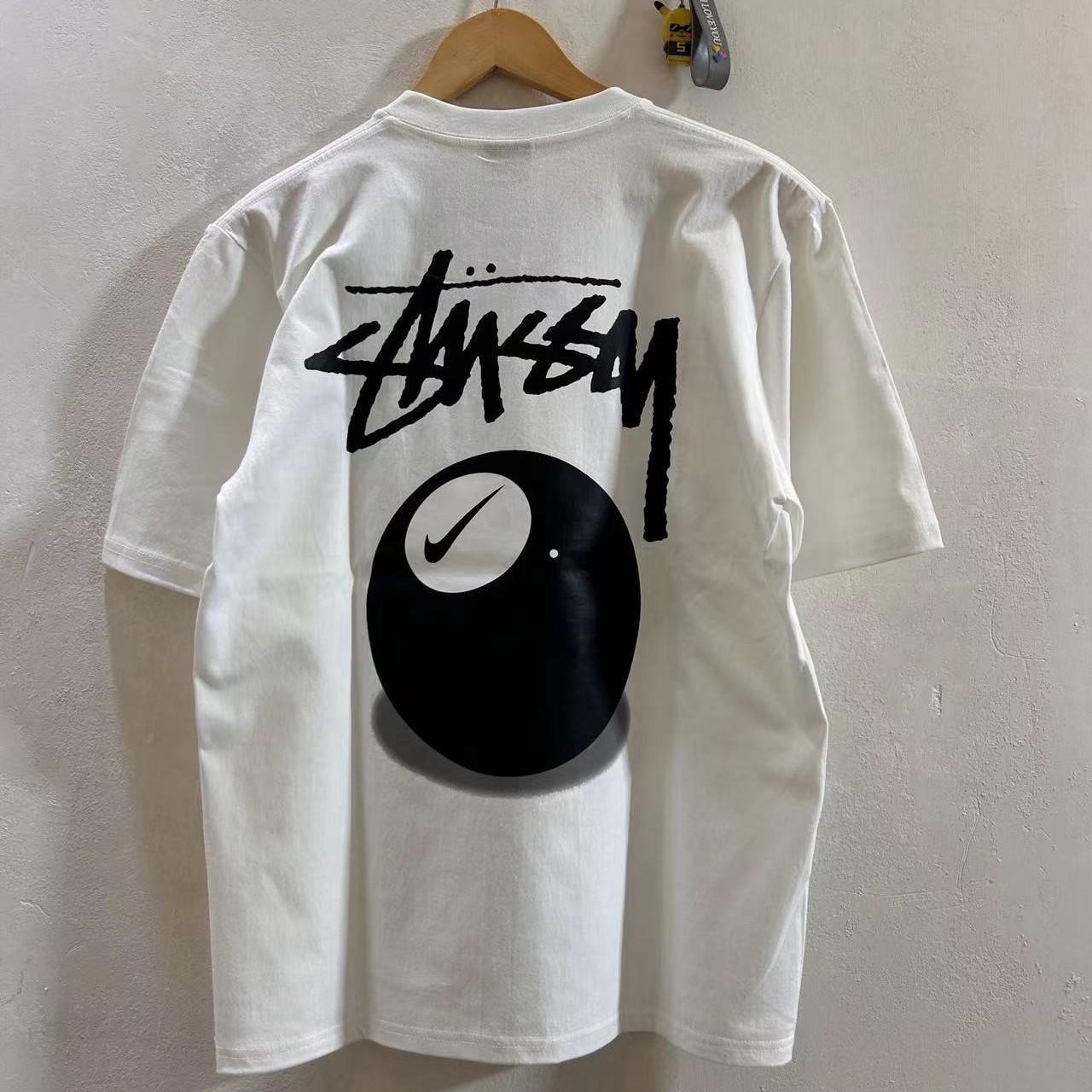 Stussy T-Shirt White L Large Chest... - Depop