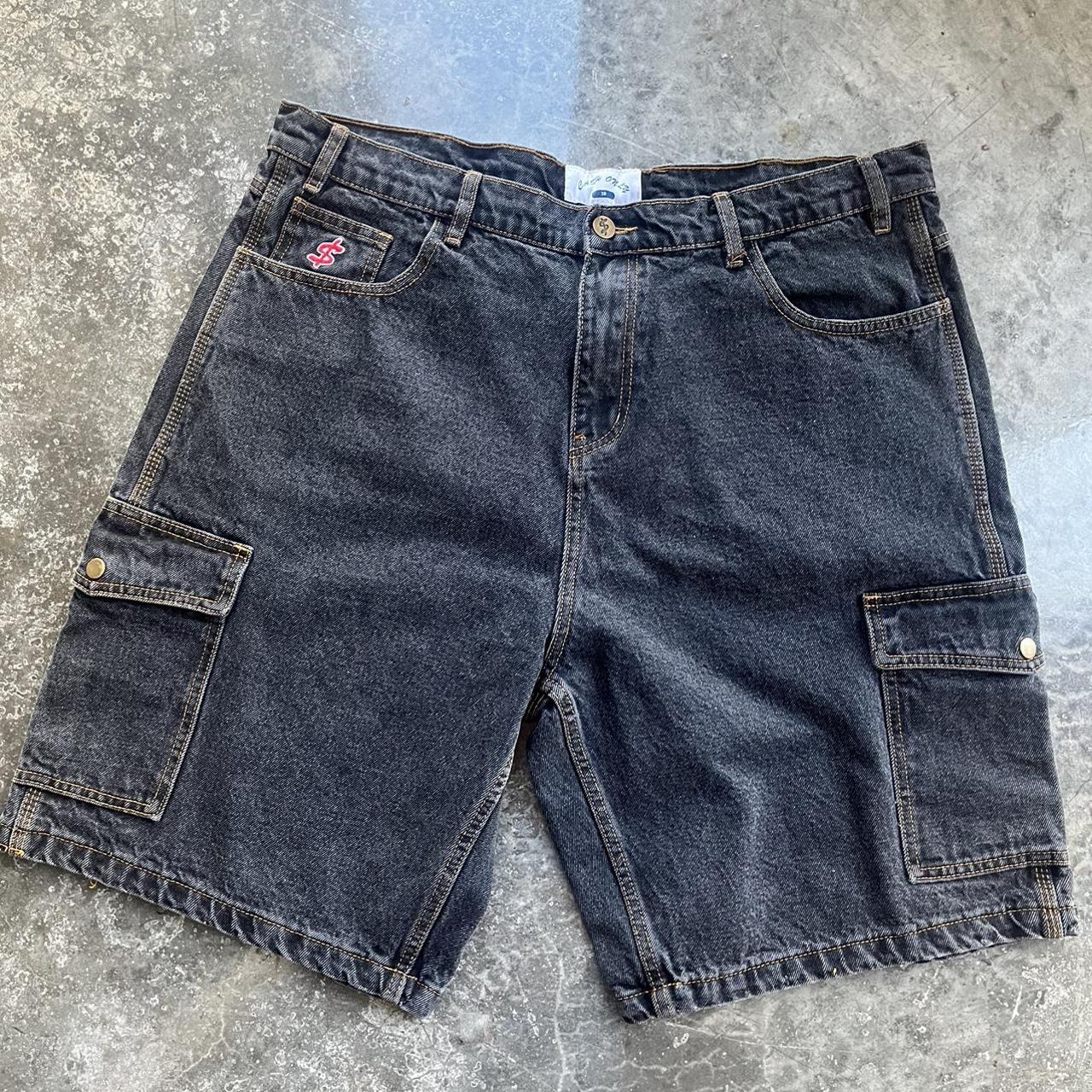 Cash Only shorts Denim baggy worn... - Depop
