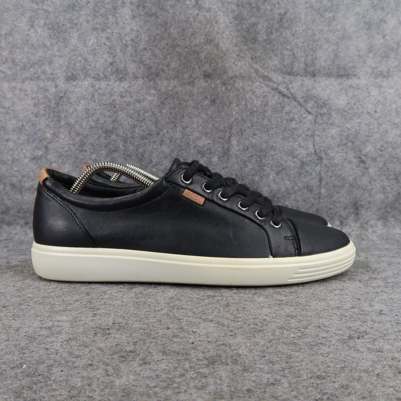 Used Ecco Shoes Womens 11 Sneakers Leather Casual... - Depop