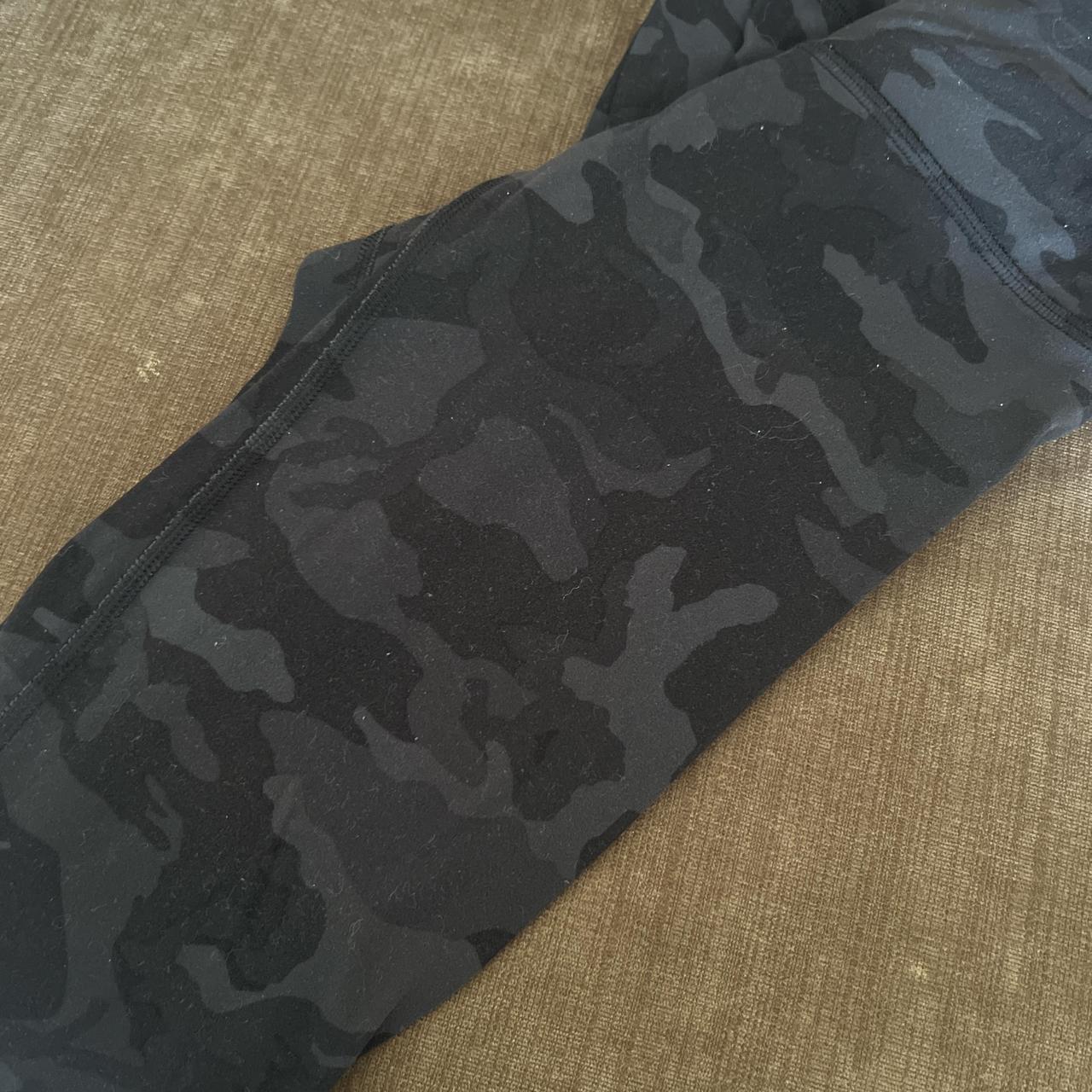 Lululemon Camo align leggings size 0. Some pilling... - Depop
