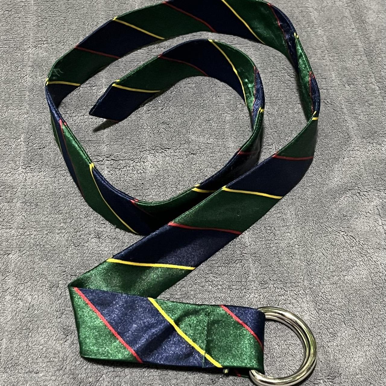 multi color tie belt! adjustable to any size dm... - Depop