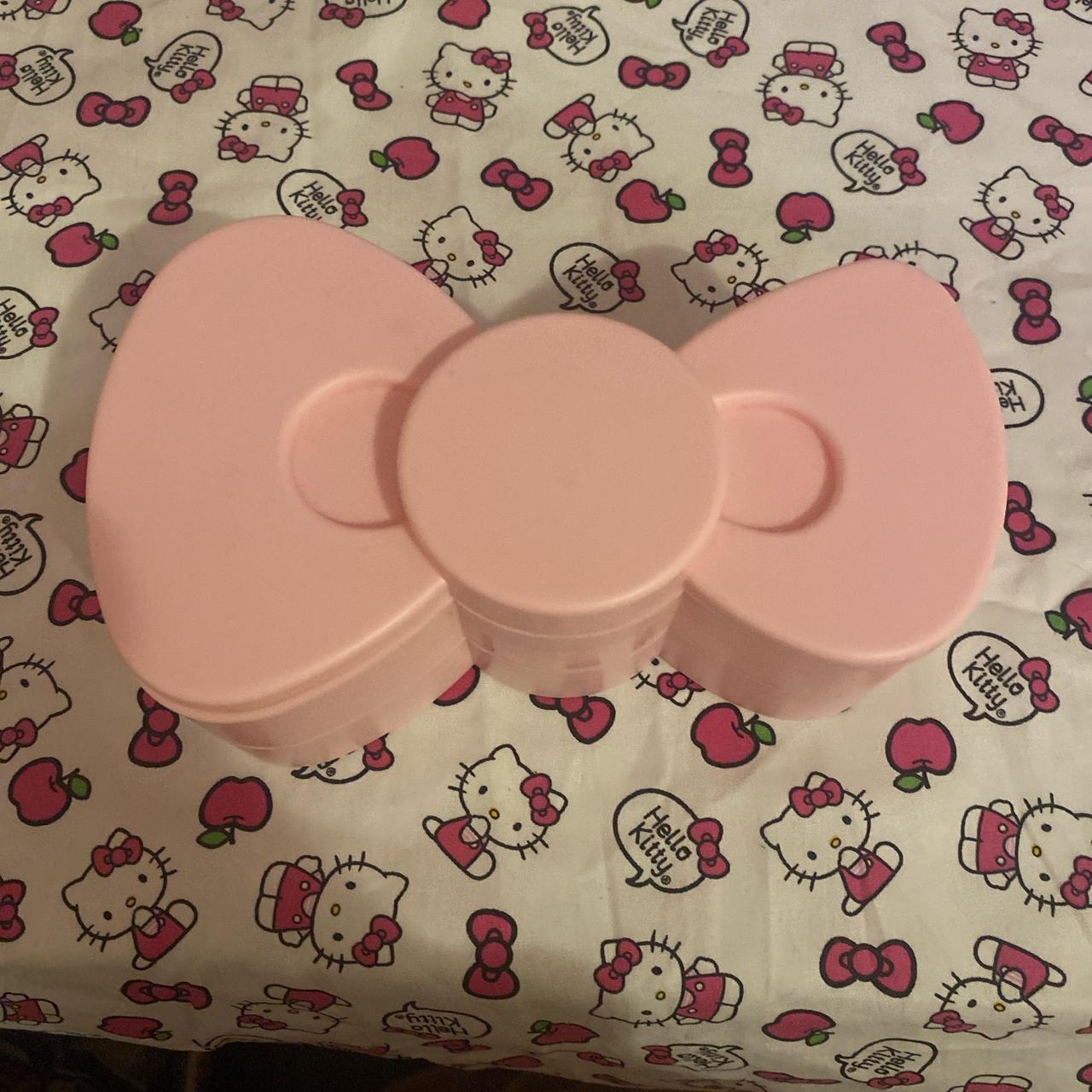 Hello Kitty pink storage container - perfect for... - Depop