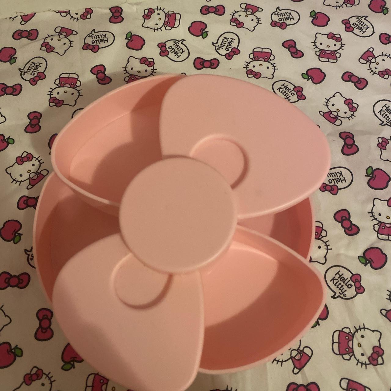 Hello Kitty pink storage container - perfect for... - Depop