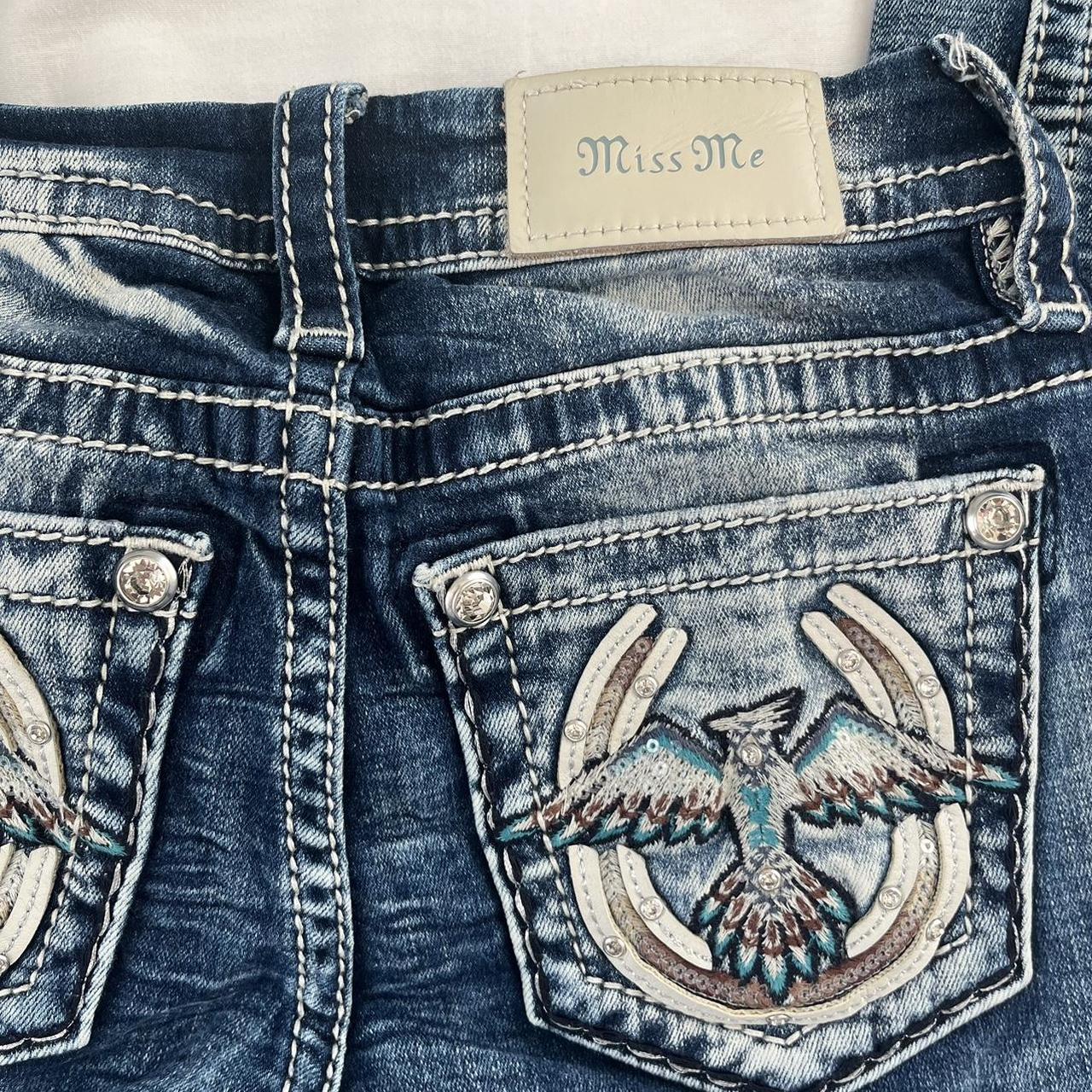 Miss me jeans Size: 23 but can fit up to 25 ! Dm me... - Depop