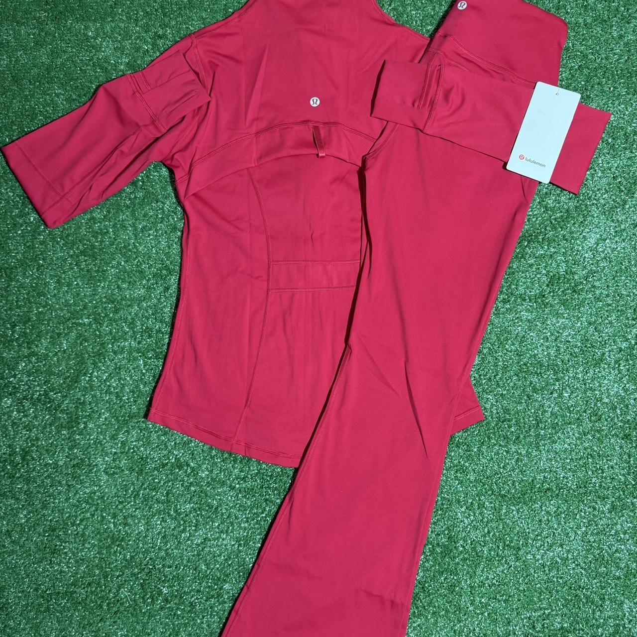 Cherry Red Lululemon Set 🍒 #activewear #Lululemon... | Depop