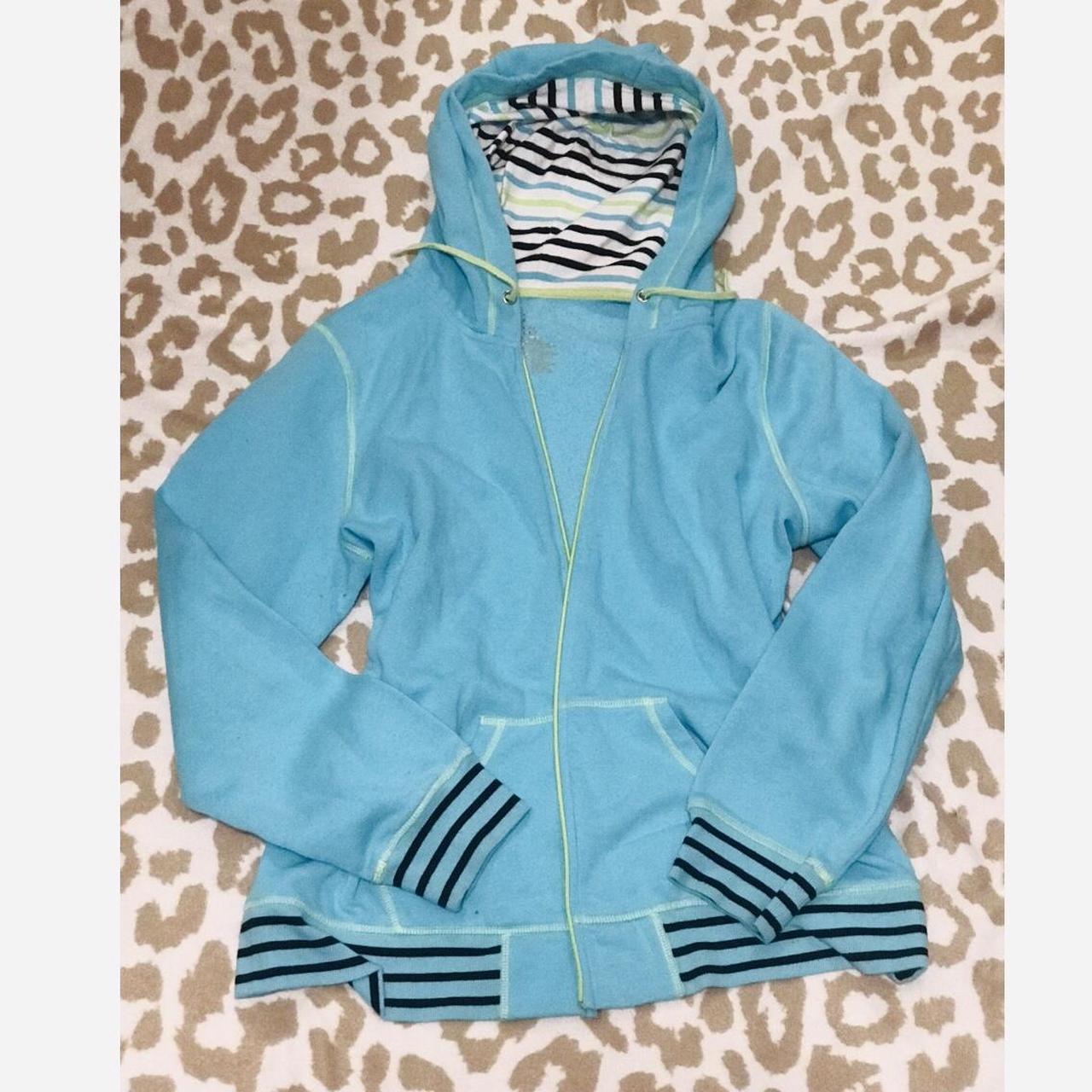 Super cute bright blue jacket 💙 cute for scene... - Depop