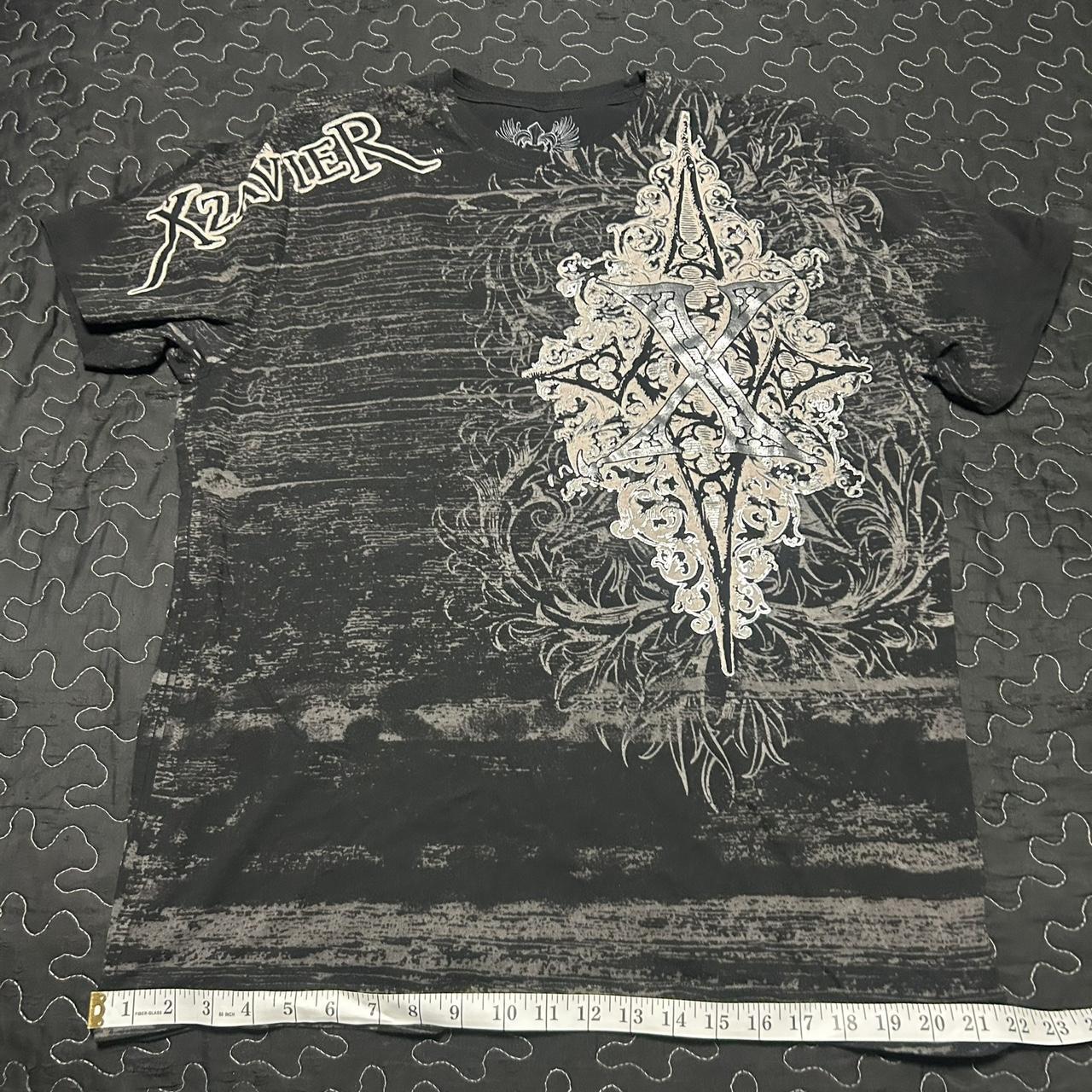 Cool Xzavier shirt xl front and back design #y2k... - Depop