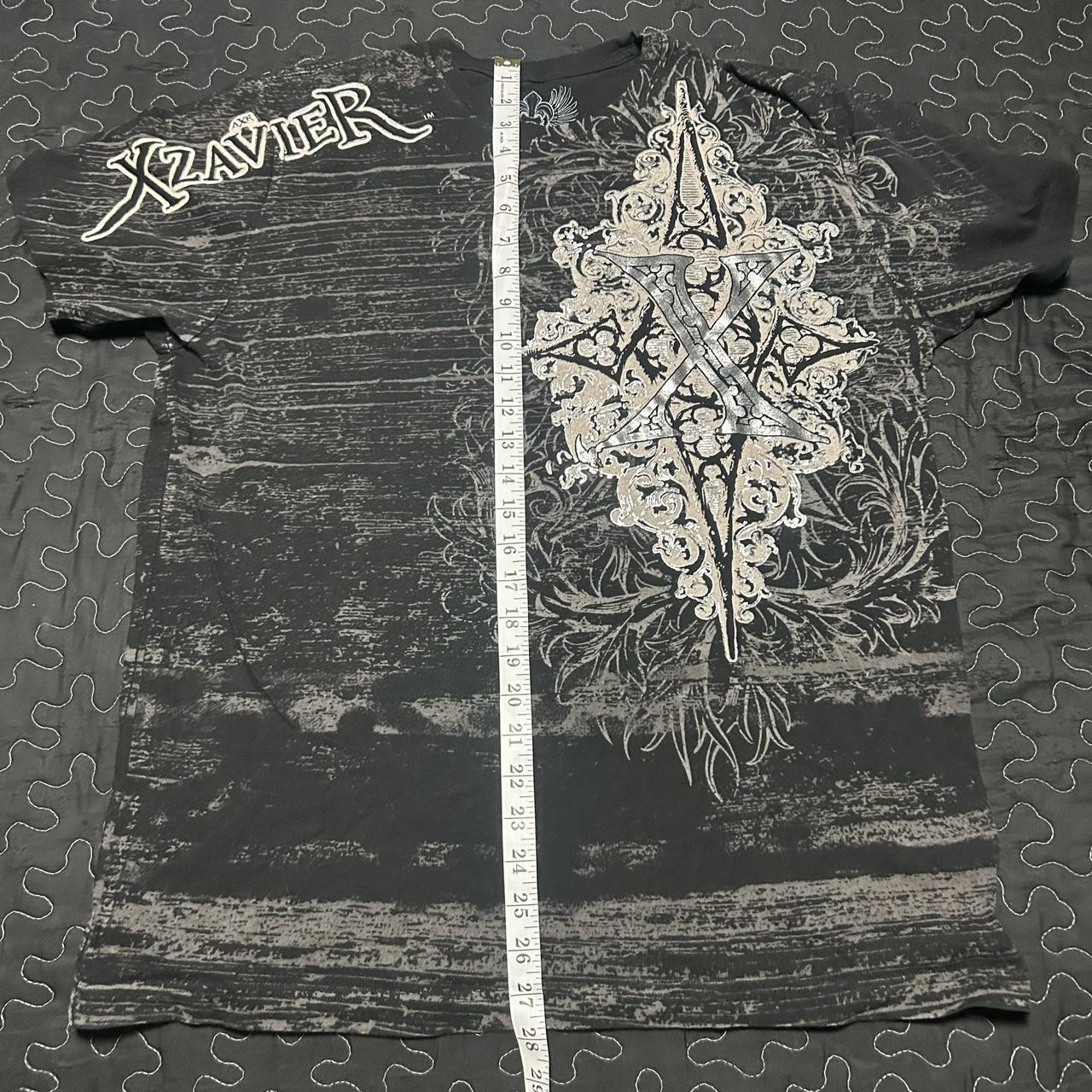 Cool Xzavier shirt xl front and back design #y2k... - Depop