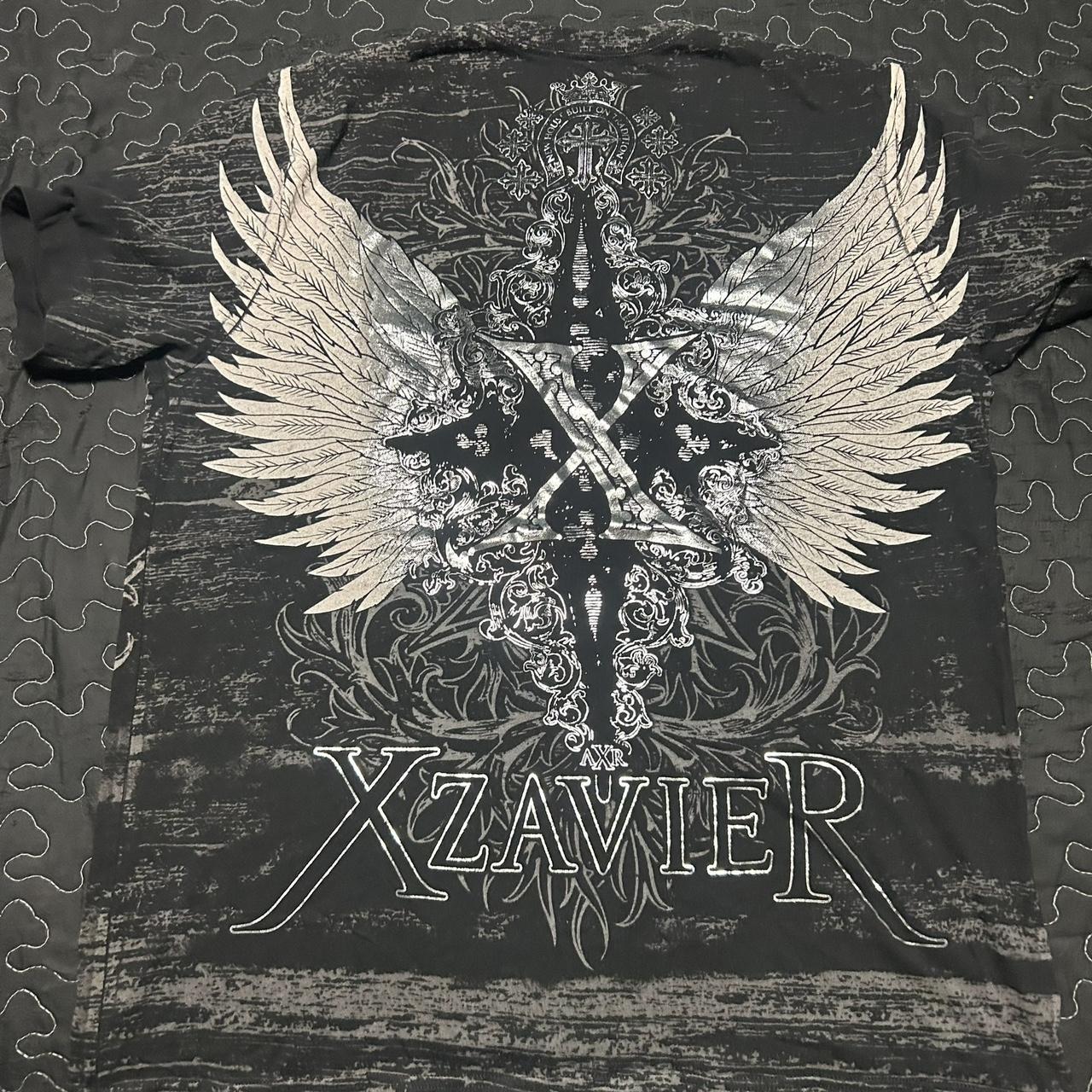 Cool Xzavier shirt xl front and back design #y2k... - Depop