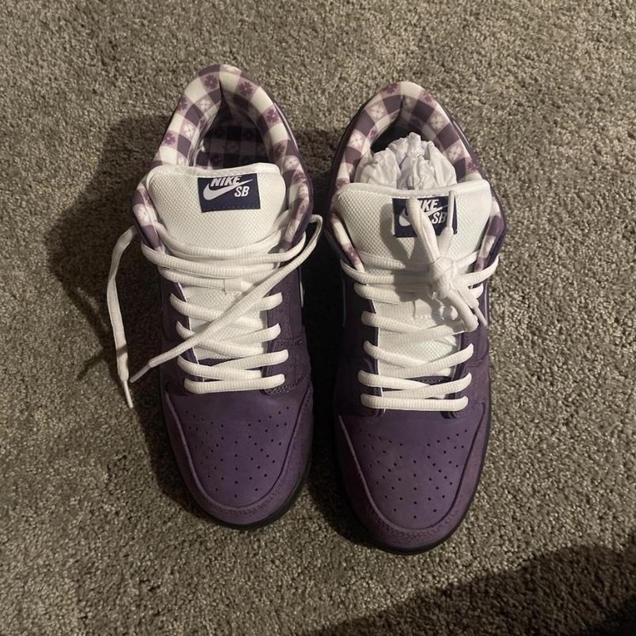 Purple Lobster dunks(rep) good condition Same Day... - Depop