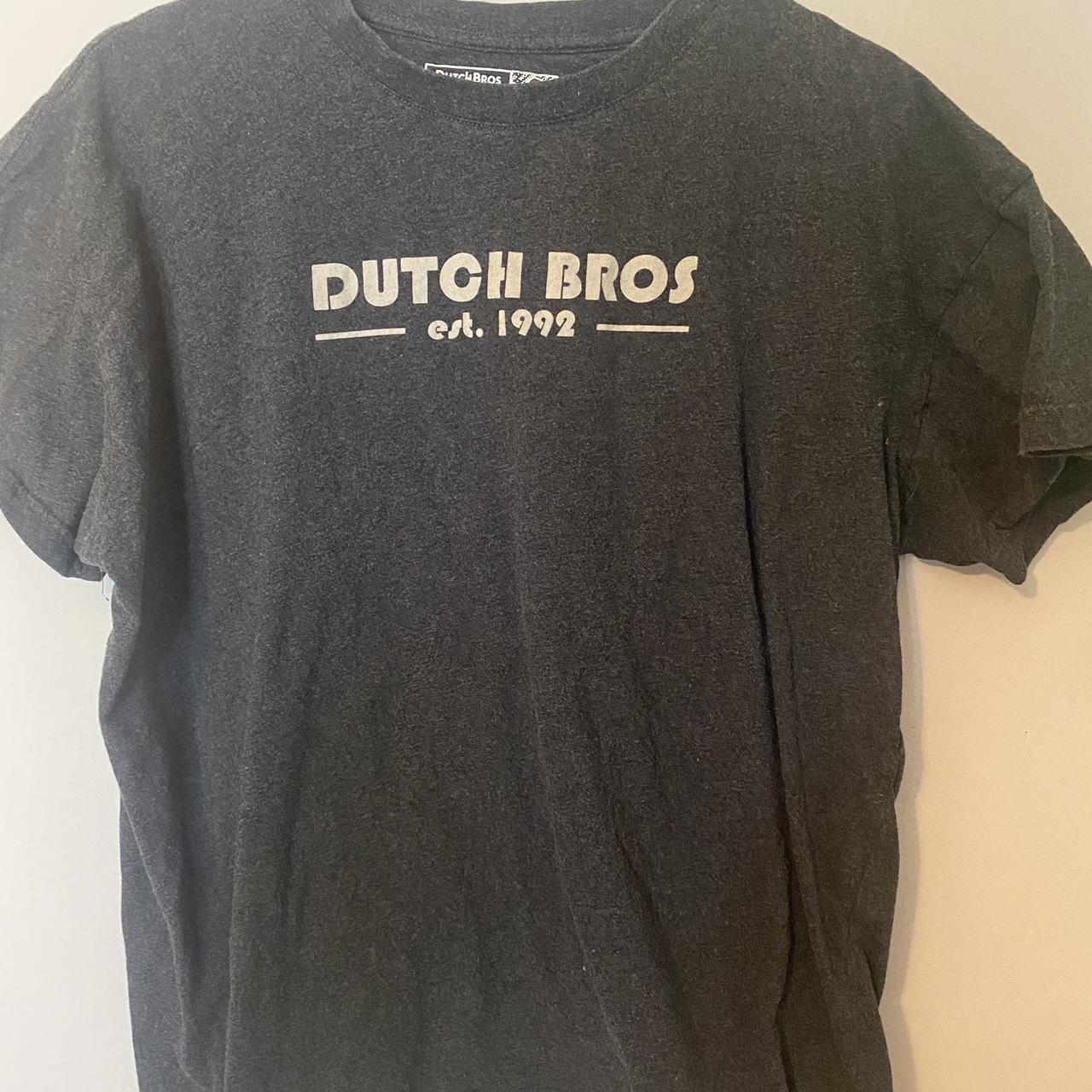 Large gray DUTCH BROS Tshirt #dutchbros - Depop