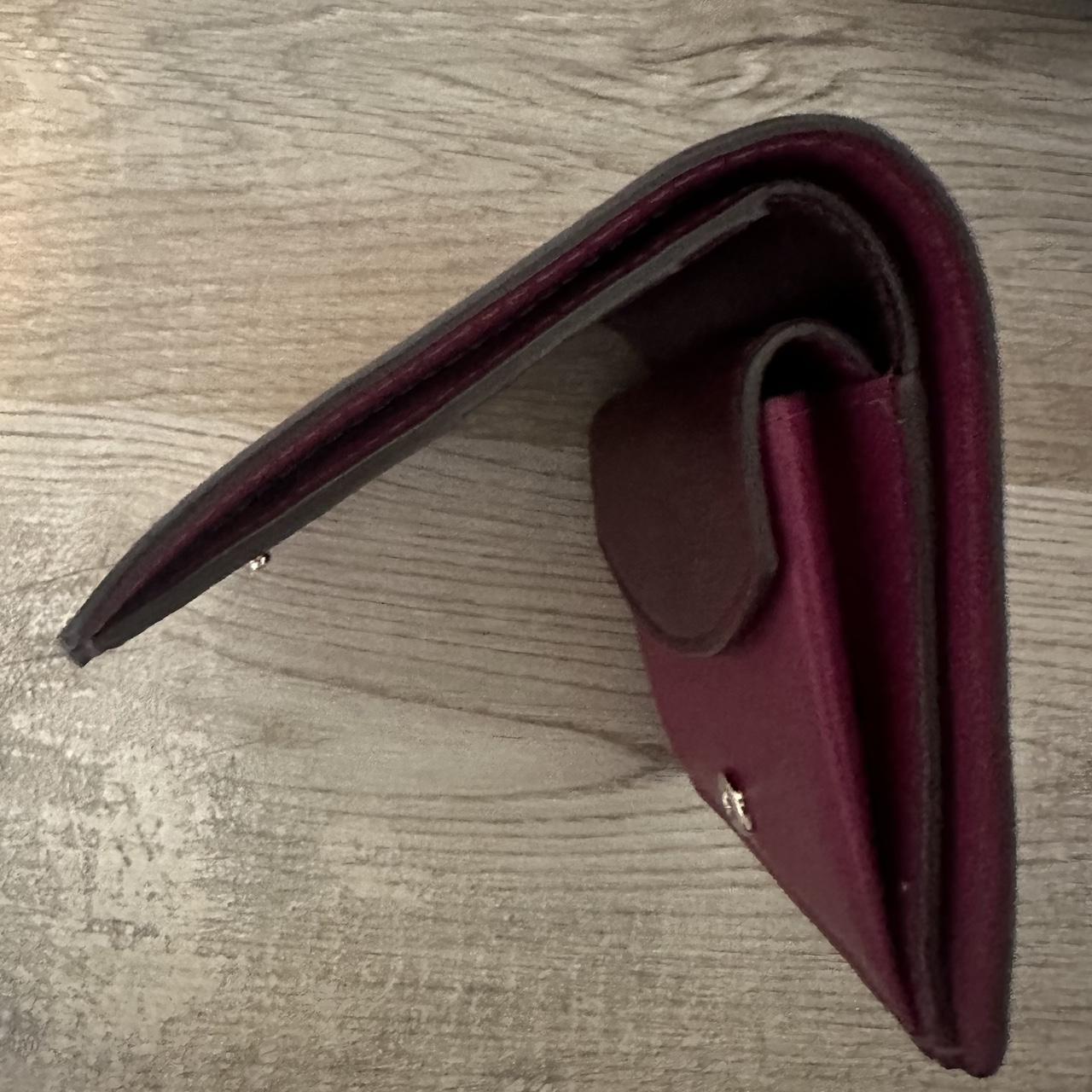 Kate Spade purple wallet. Leather, like new! Barely... - Depop