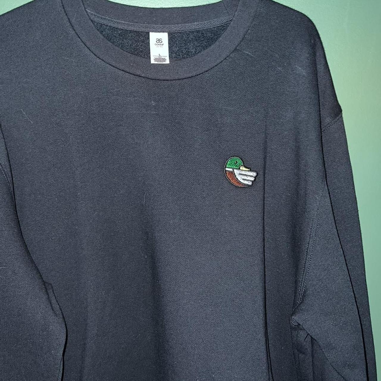 Dark navy AS colour duck jumper unisex never worn - Depop