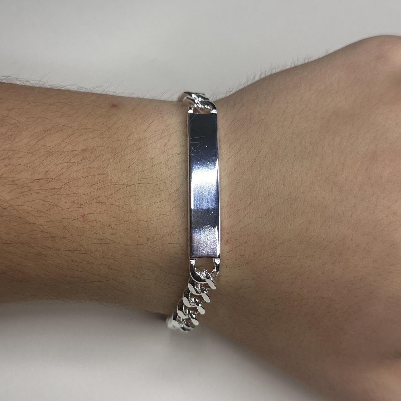 y2k 2000s style silver gothic chain link... - Depop