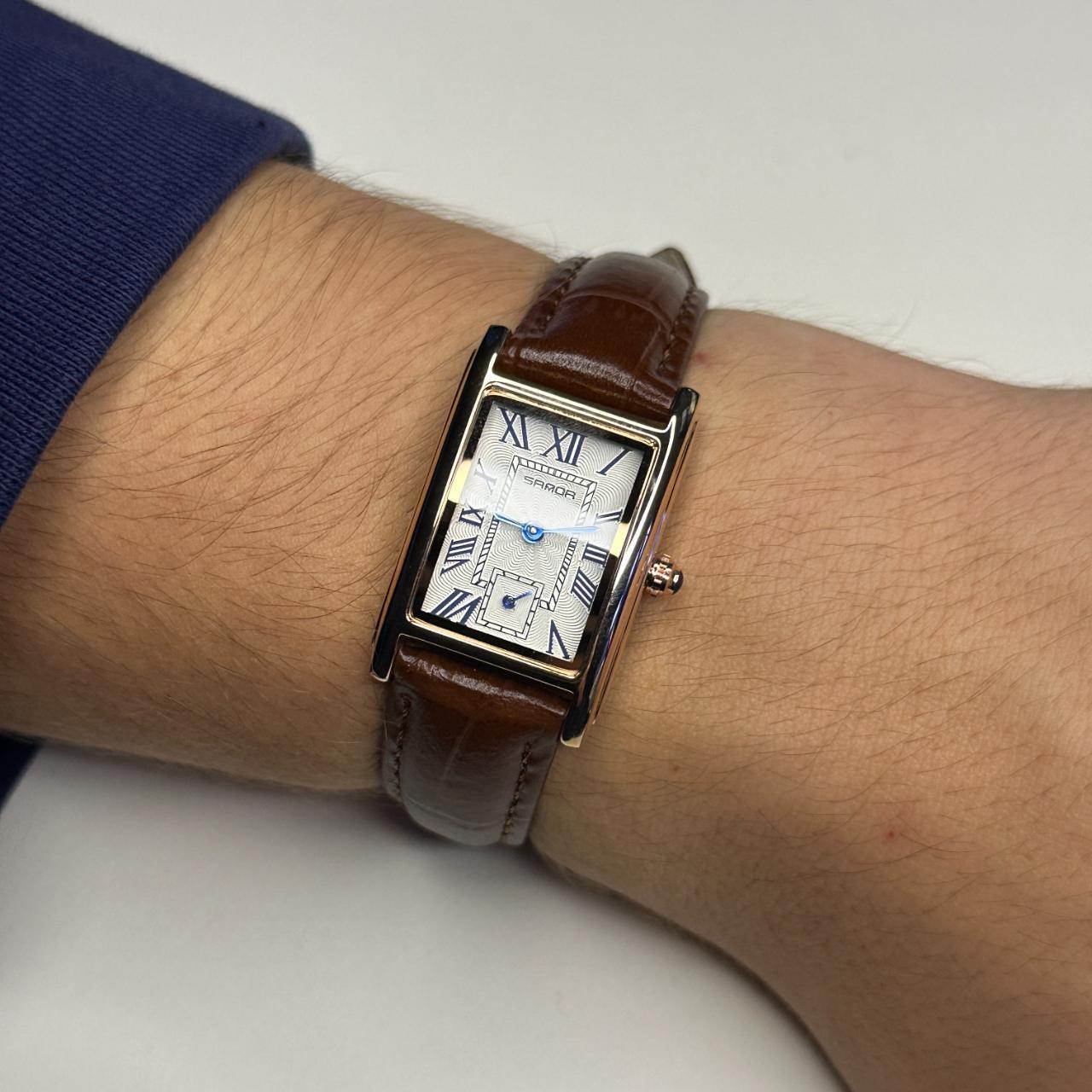 y2k 2000s vintage retro style tank watch really sick... - Depop