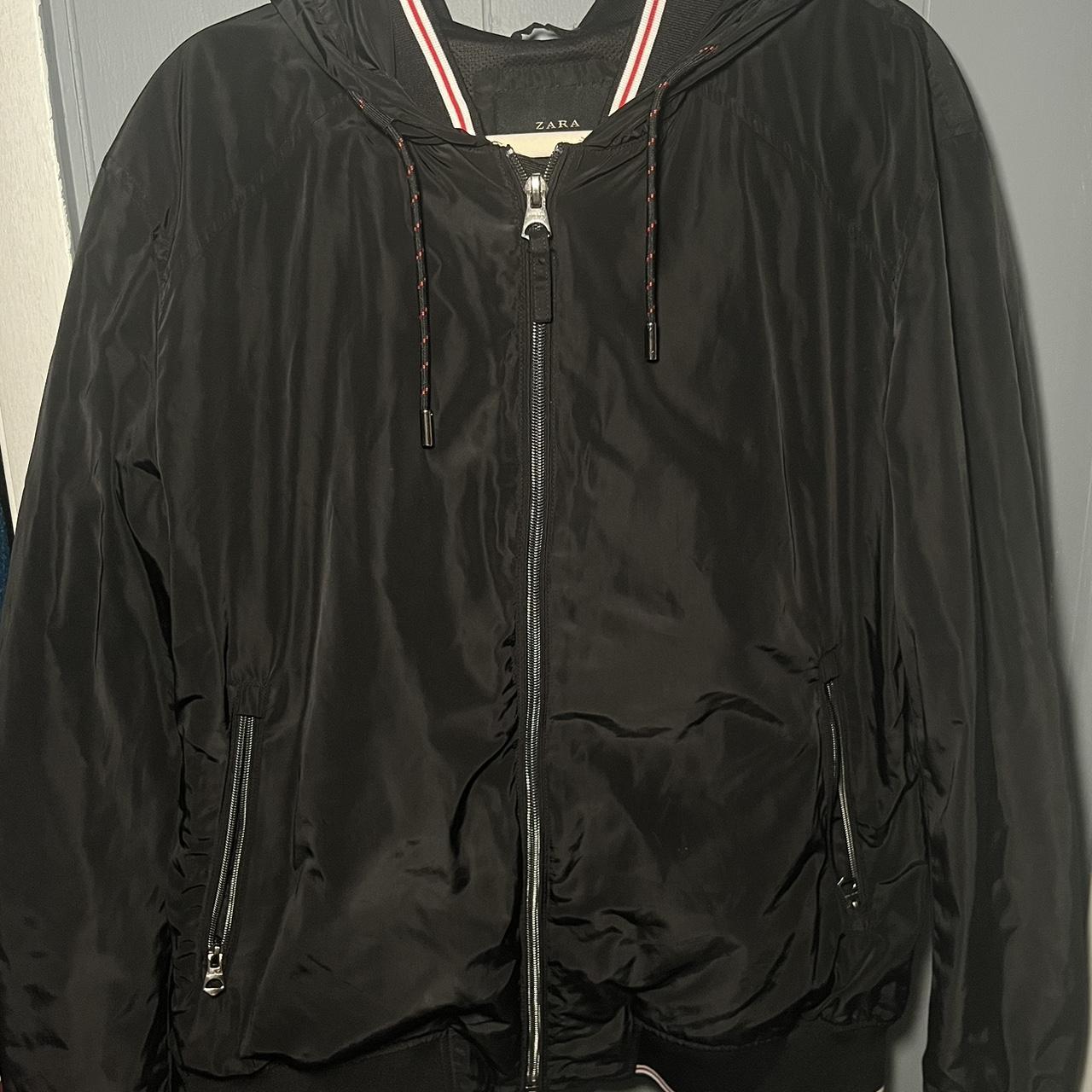Zara Men’s Hooded Parka Jacket. Has two additional... - Depop