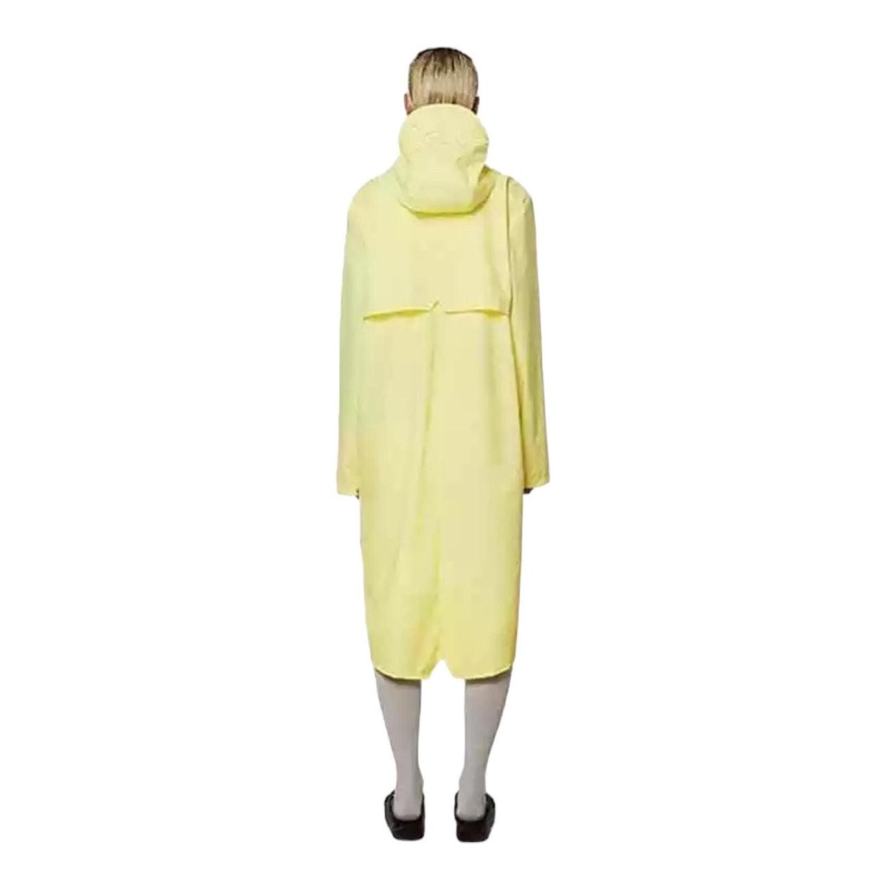 NWT Rains Unisex The Longer Jacket in Straw Size -... - Depop