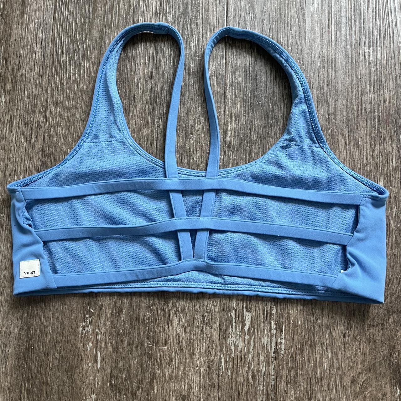 Vuori Yosemite Bra Color: Isle Blue #vuori... | Depop