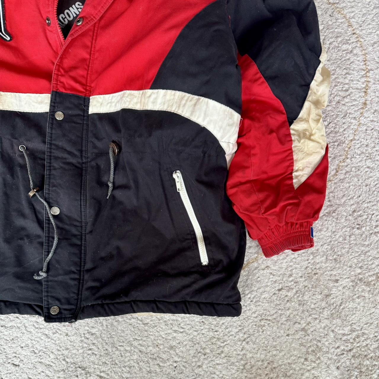 Vintage Triple FAT goose Atlanta Falcons team NFL... | Depop