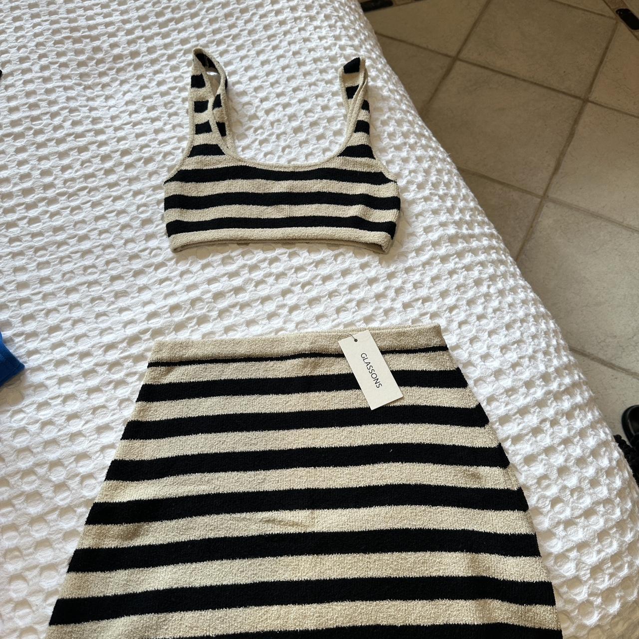 Glassons set both in small. Skirt never worn and top... - Depop