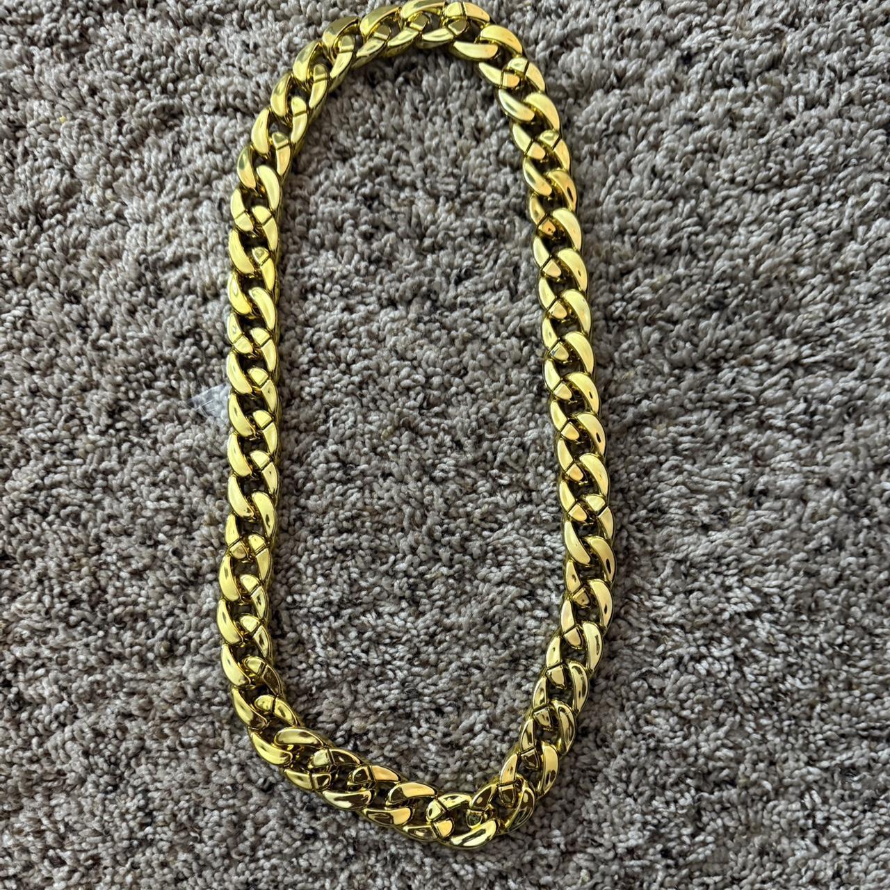 Plastic Gold chain used for halloween costume |... | Depop