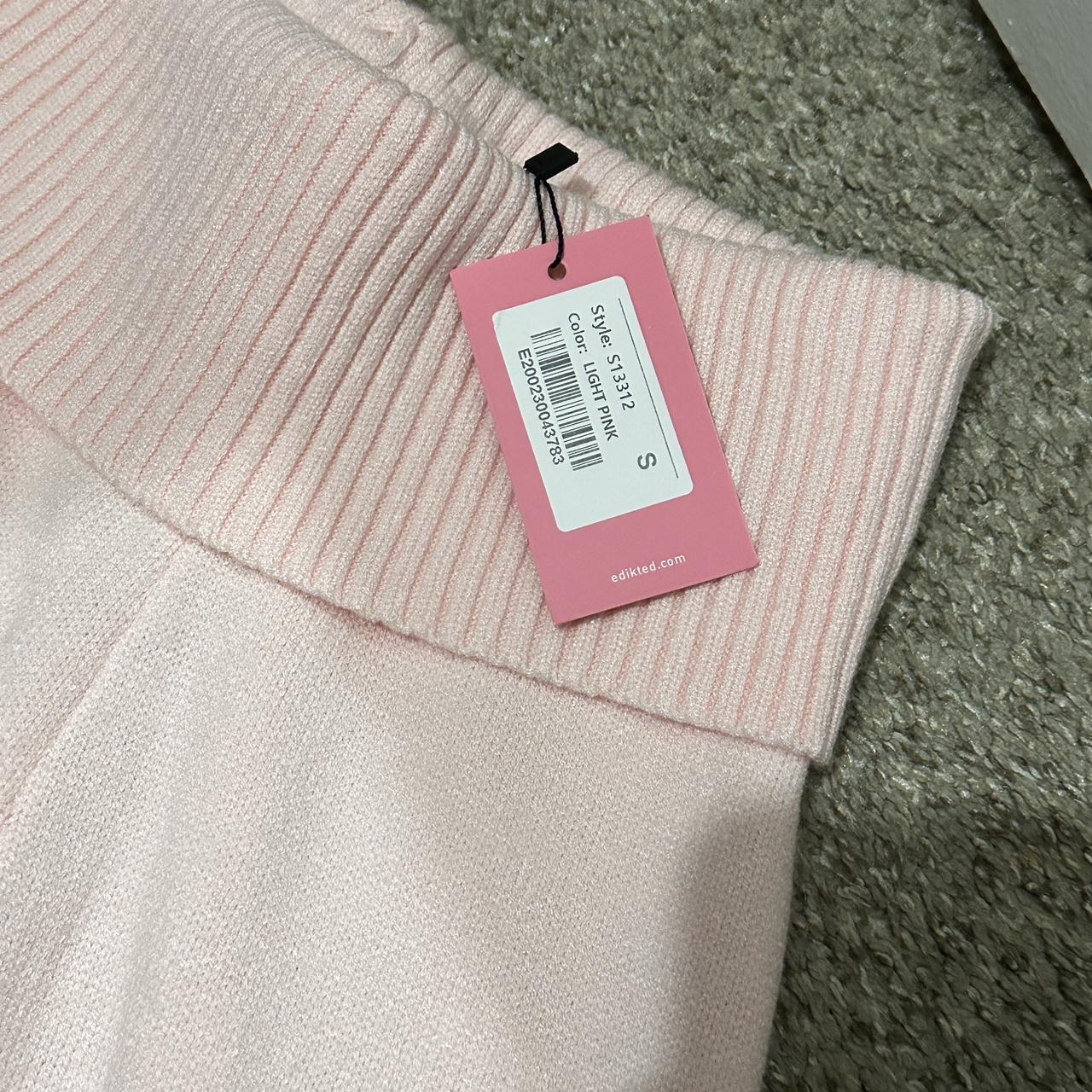 Edikted knitted low rise fold over pants Brand new... - Depop