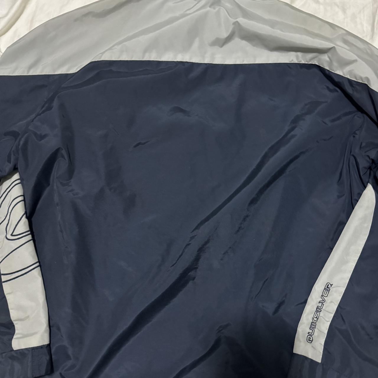 Vintage quicksilver men’s rain jacket Size:XL In... - Depop