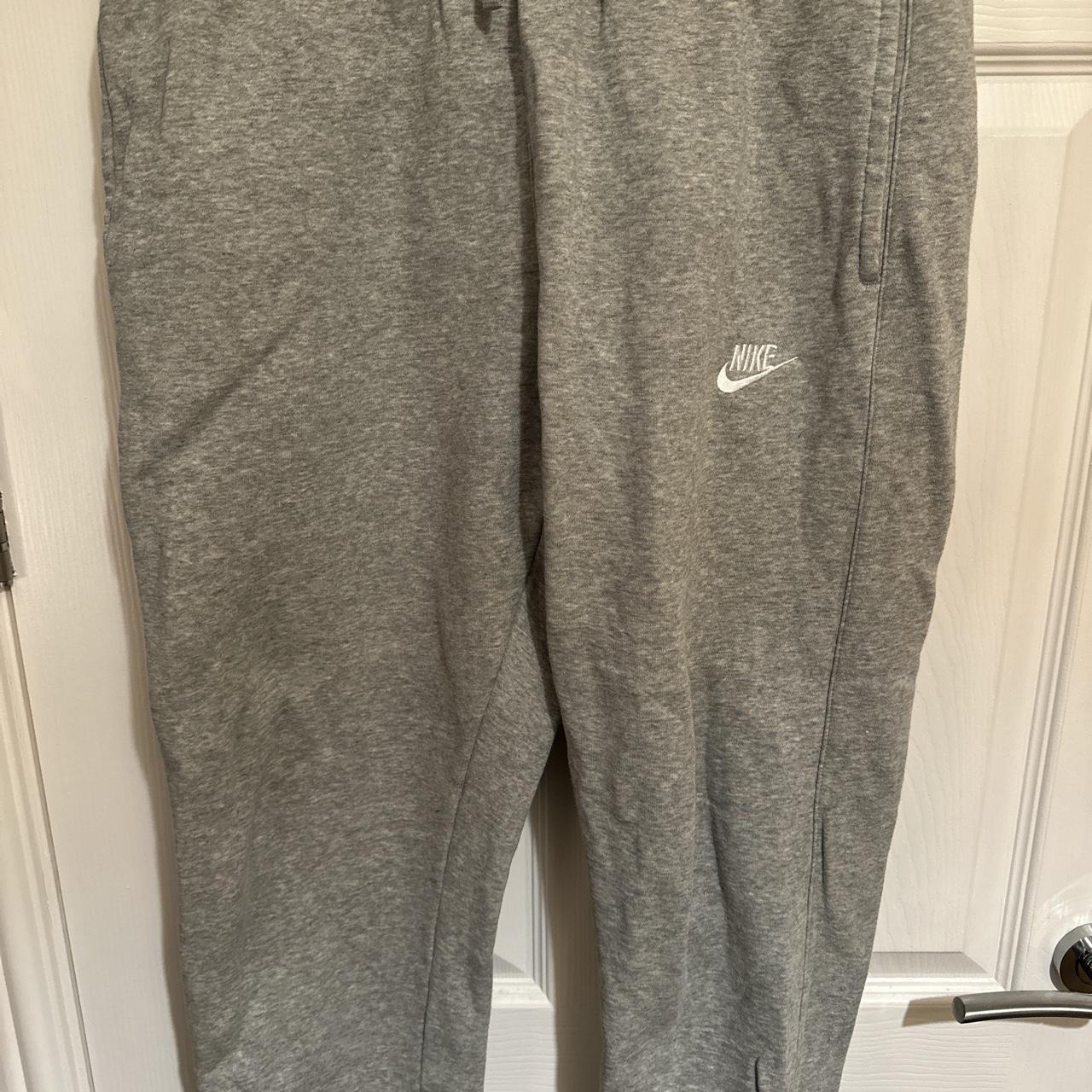 Grey Nike Tracksuit (T: XL B: M) Can be sold... - Depop