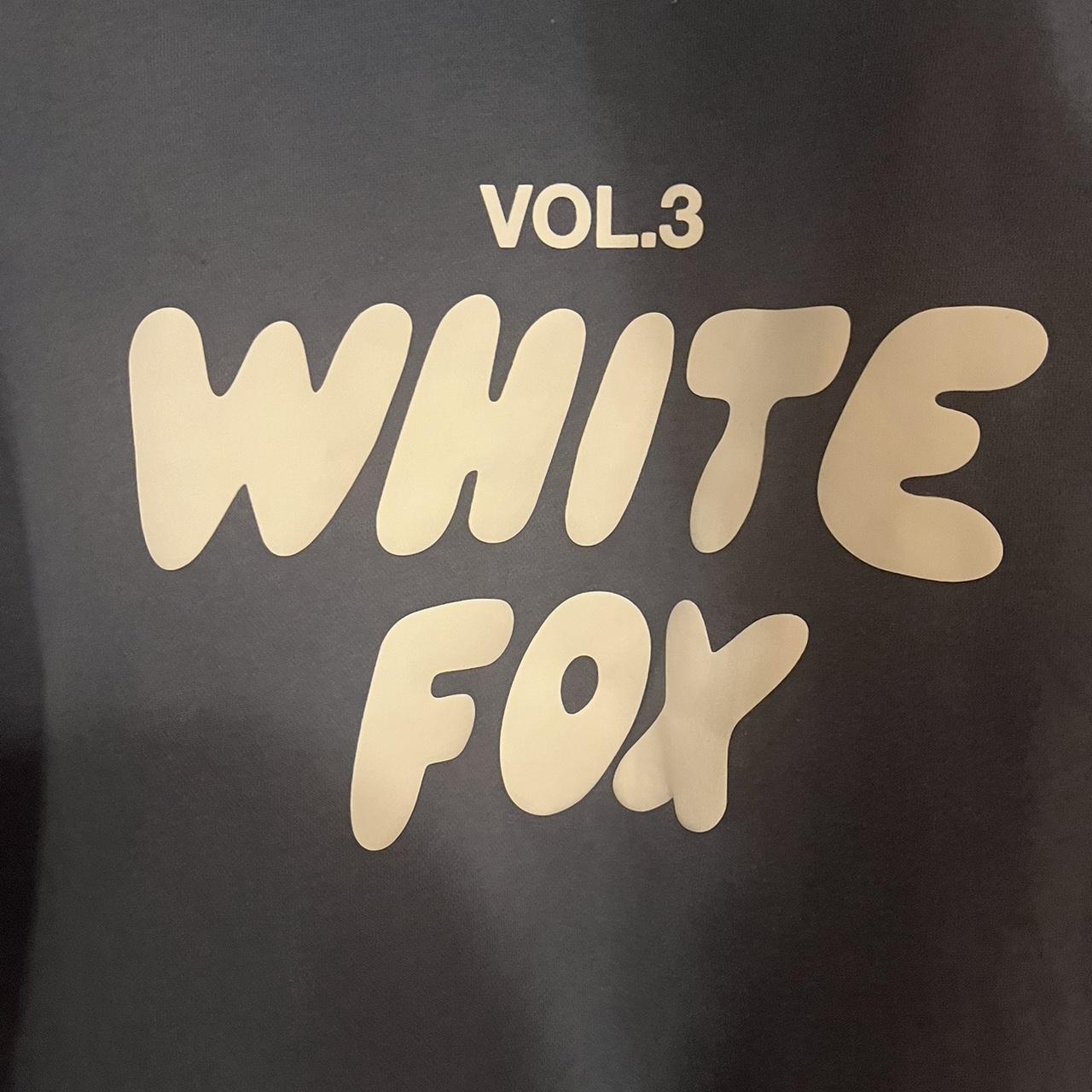 Blue/grey white fox vol.3 hoodie - Depop