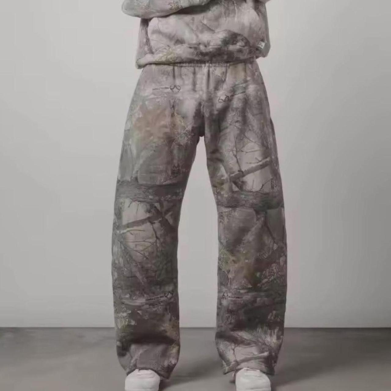 Realtree camo joggers with adjustable waistband and... - Depop